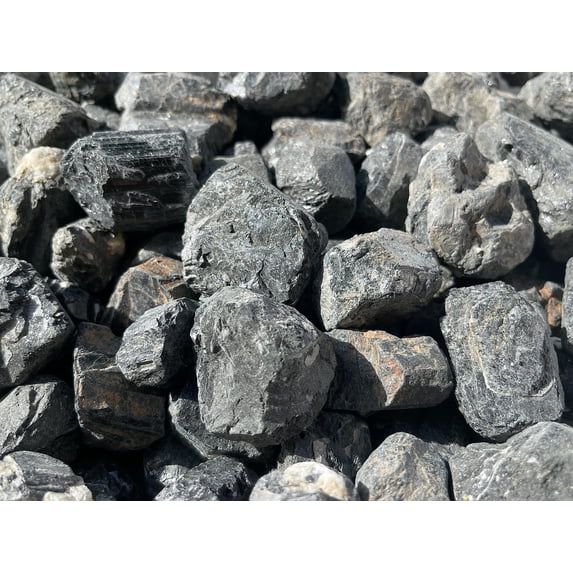 Raw Black Tourmaline, Natural Black Tourmaline Stone, Black Tourmaline ...