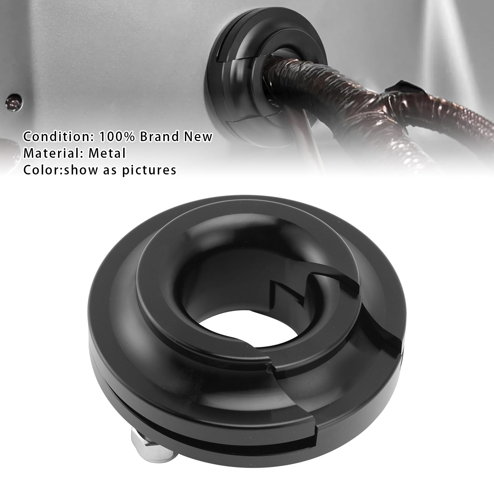 Raw Bracket Fire Wall Pass Through Harness For Holley Terminator X Max ...
