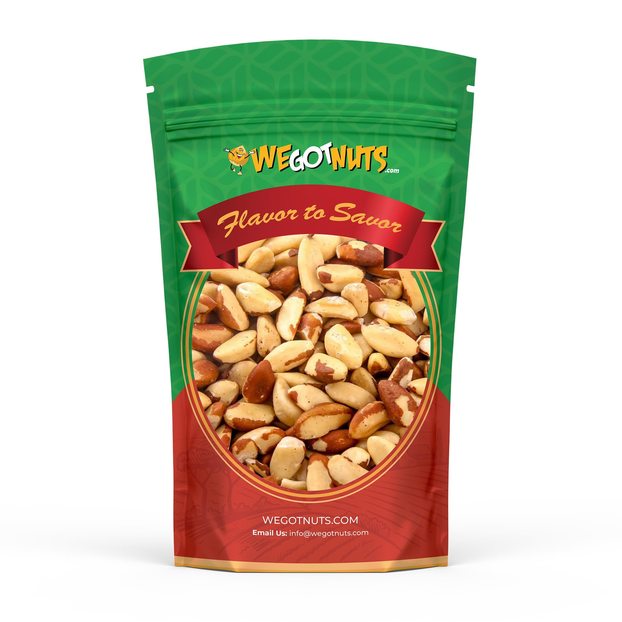 Raw Brazil Nuts- 3 JKF25 Pounds,(48oz) - Natural, Unsalted, Shelled, No ...