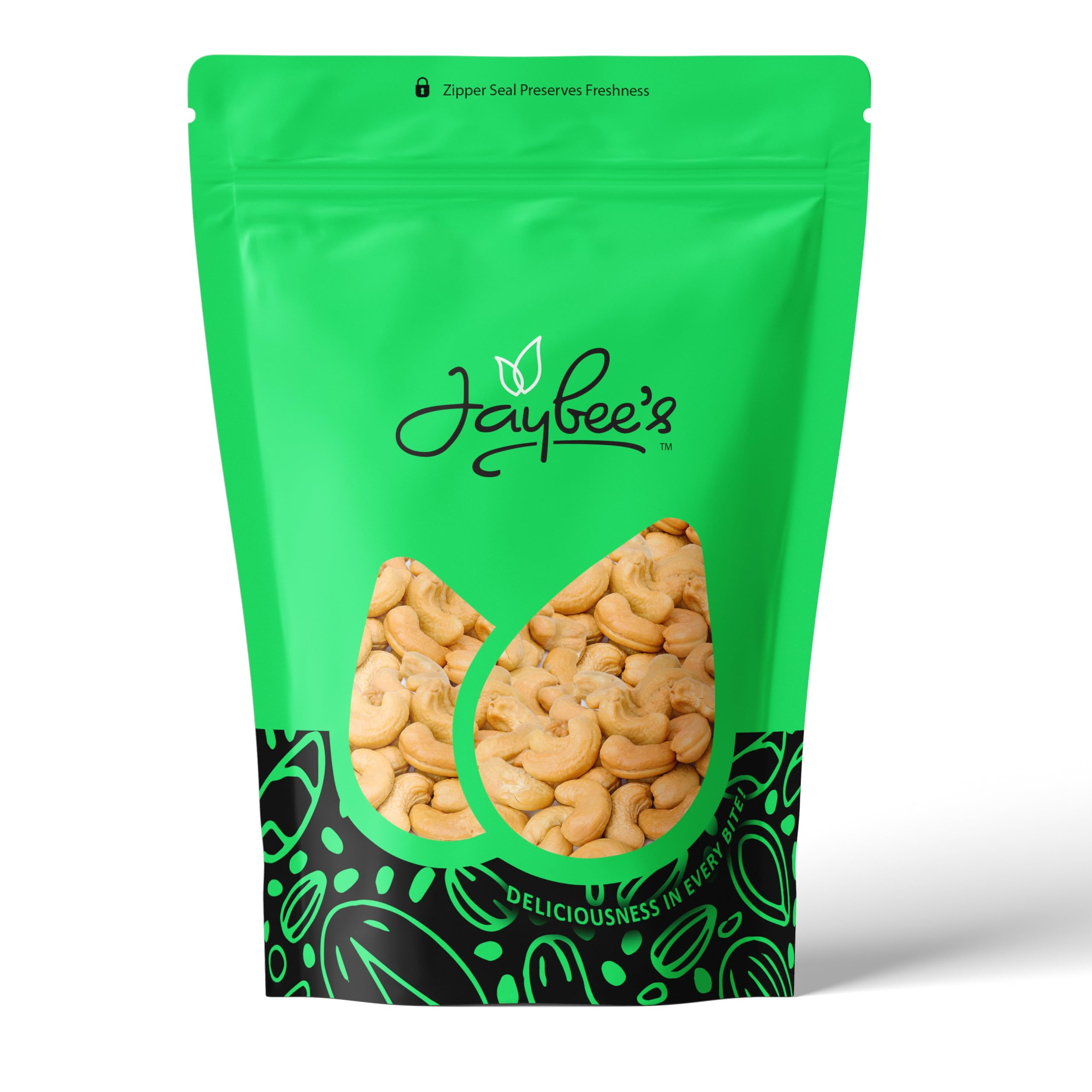 Raw Cashews 2 Pounds AIF4 | Unsalted Cashew Nuts Whole Natural - Not ...