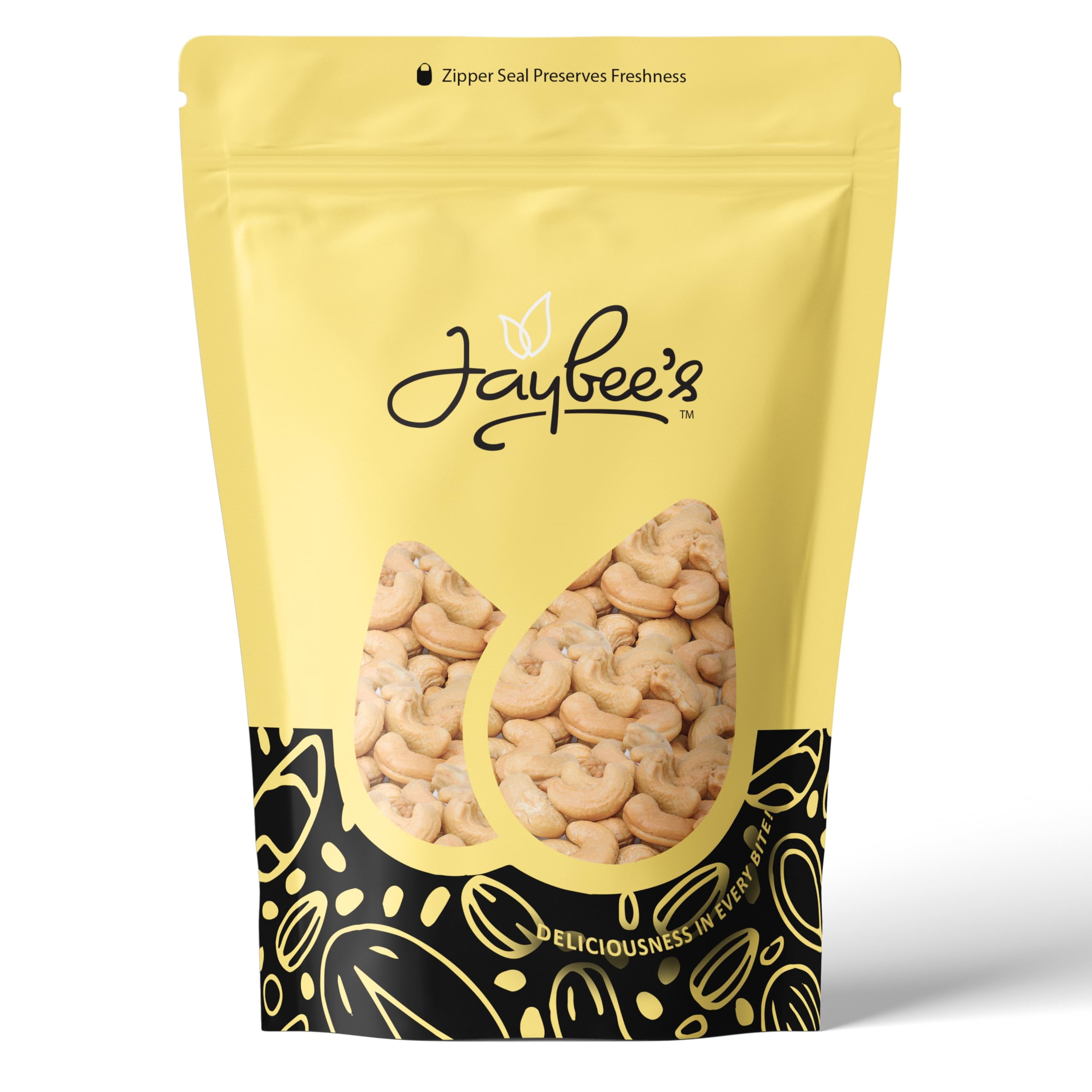 Raw Cashews 3 Pounds OIF8 | Natural Unsalted Whole Gluten-free Nuts ...