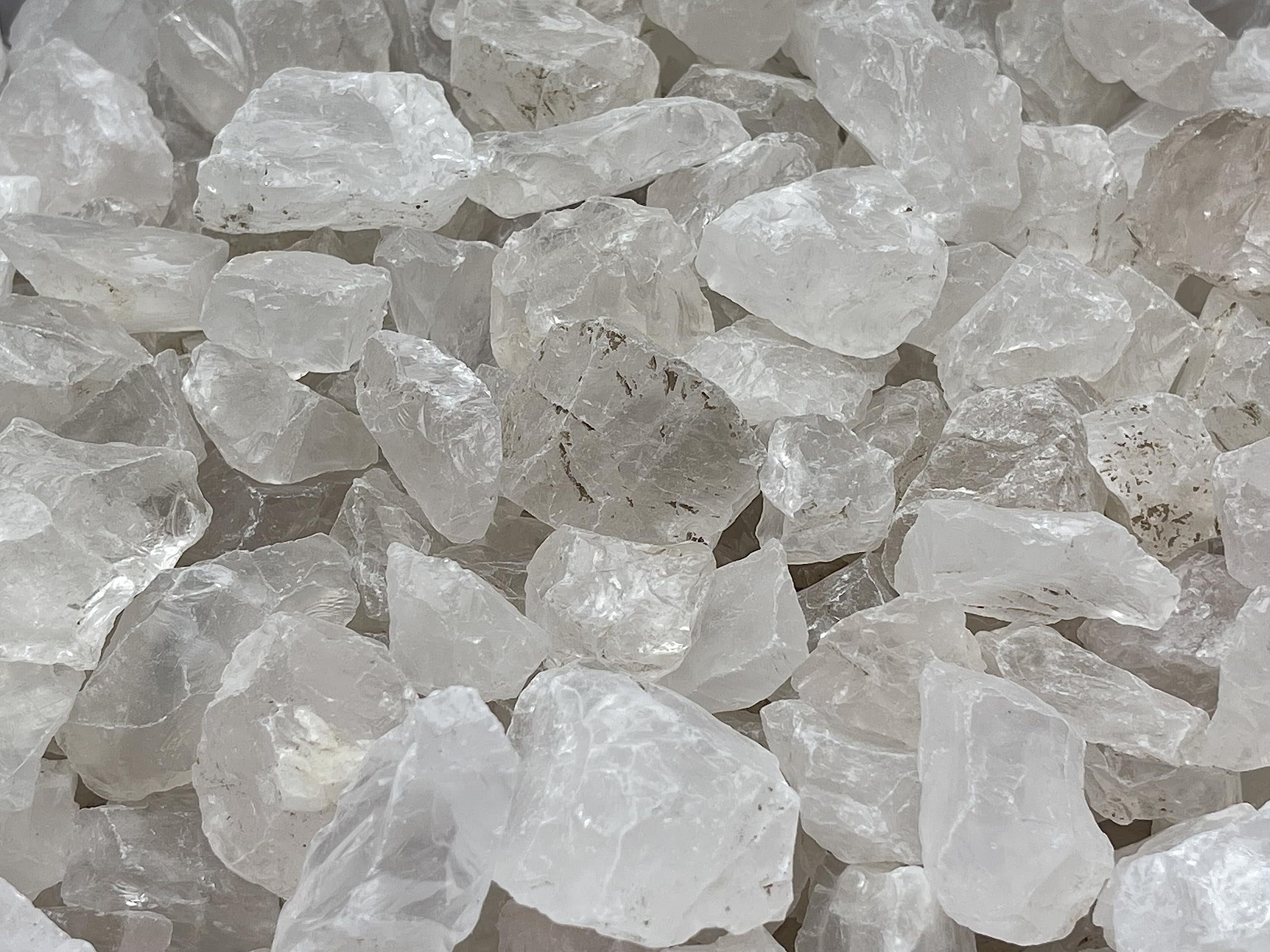Raw Clear Quartz, Natural Clear Quartz Stone, Natural Rough Clear ...