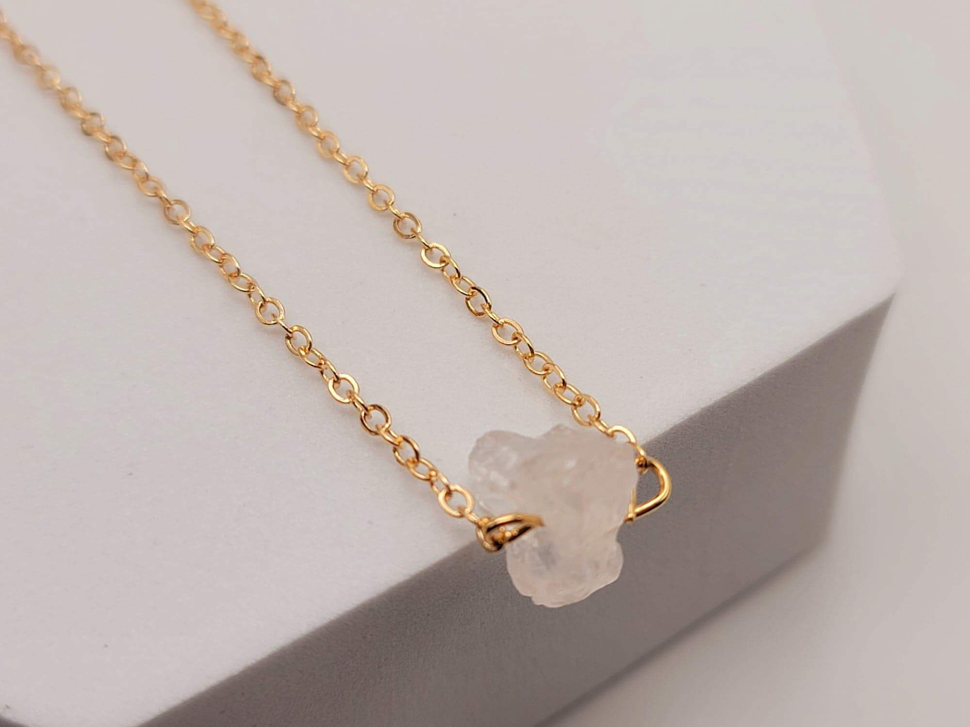 Raw Crystal Necklace, Carnelian Rough Stone Necklace, Amethyst Necklace ...