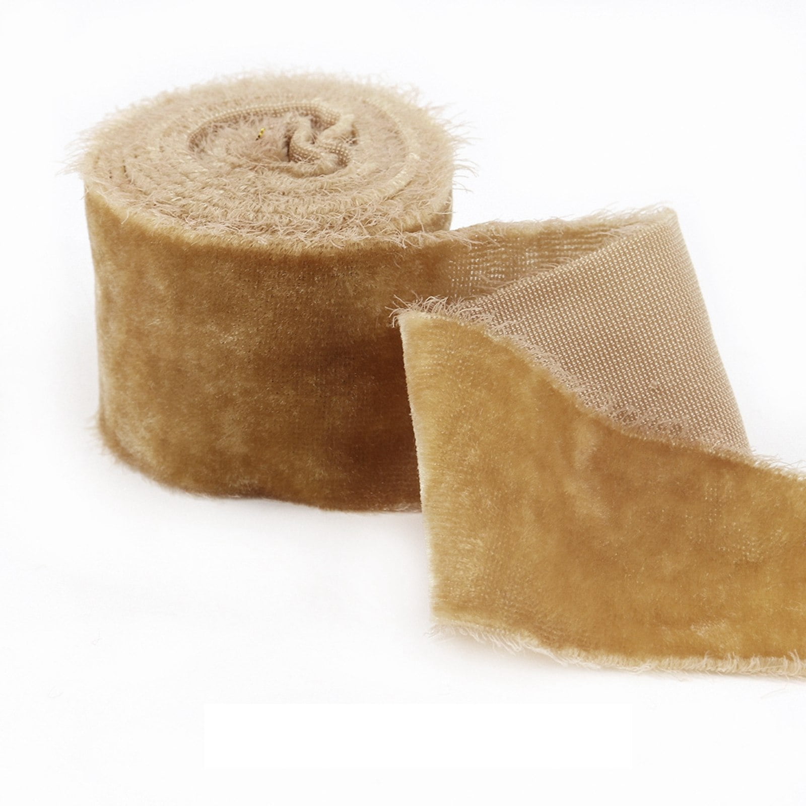 Raw Edge Frayed Ribbon Gift Wrapping For Craft Bridal Bouquet Wedding ...