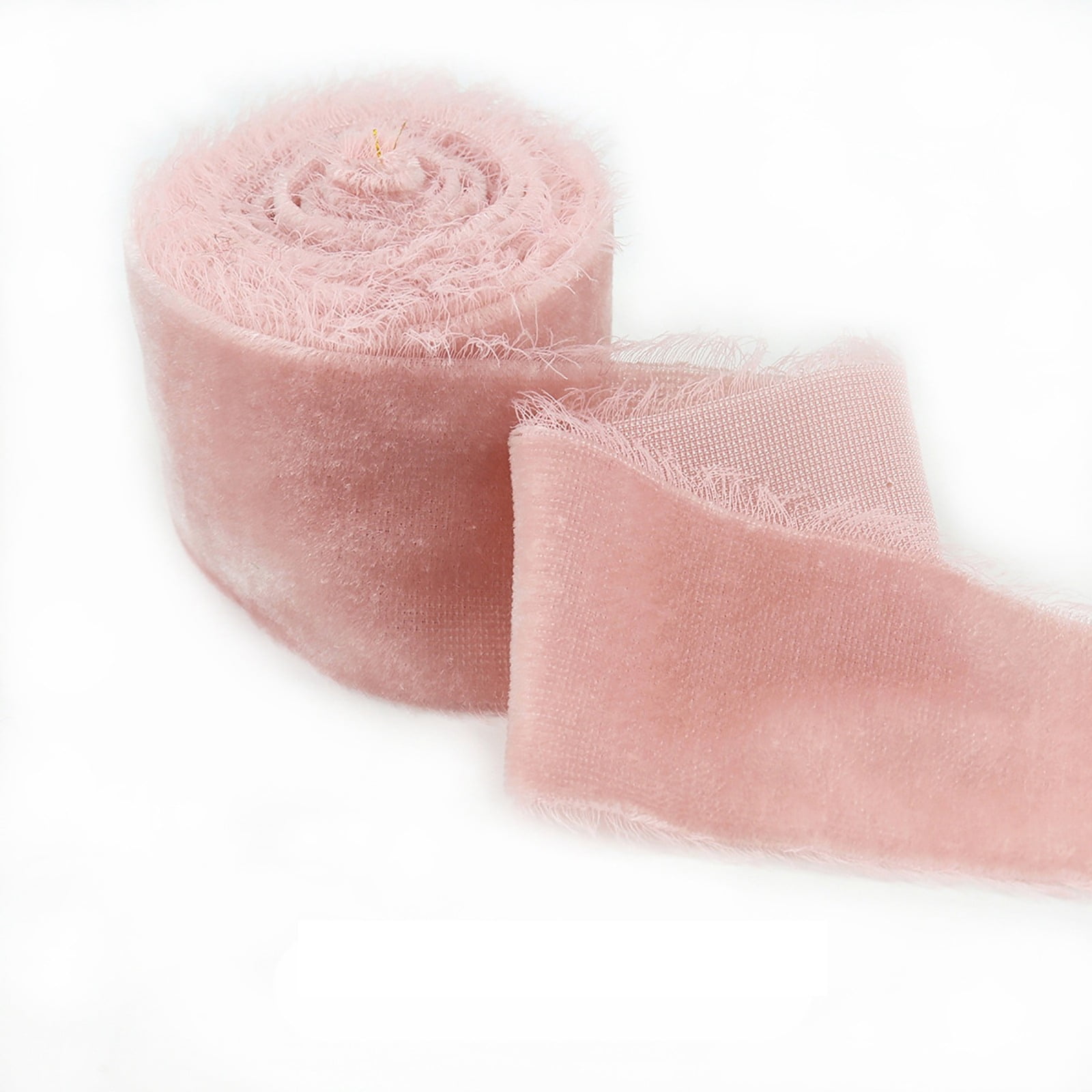 Raw Edge Frayed Ribbon Gift Wrapping For Craft Bridal Bouquet Wedding ...