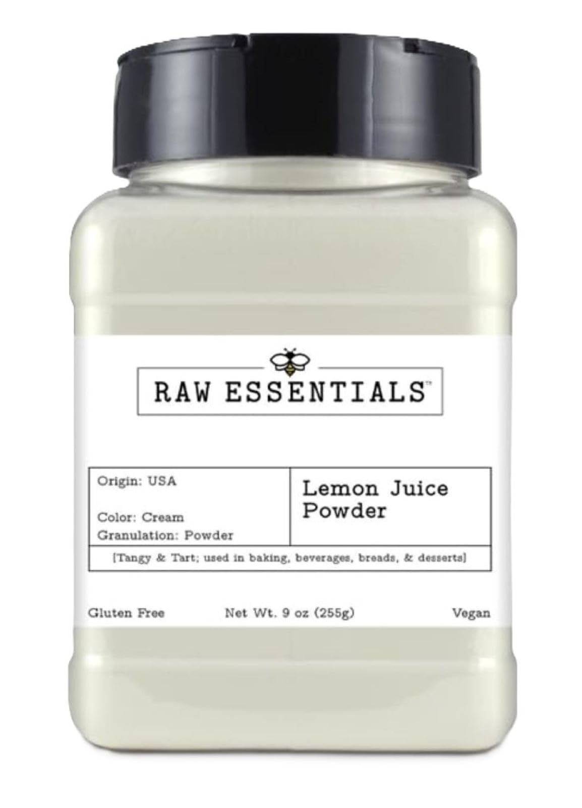 Raw Essentials Lemon Juice CCF19 Powder - Tangy Citrus Flavor in ...