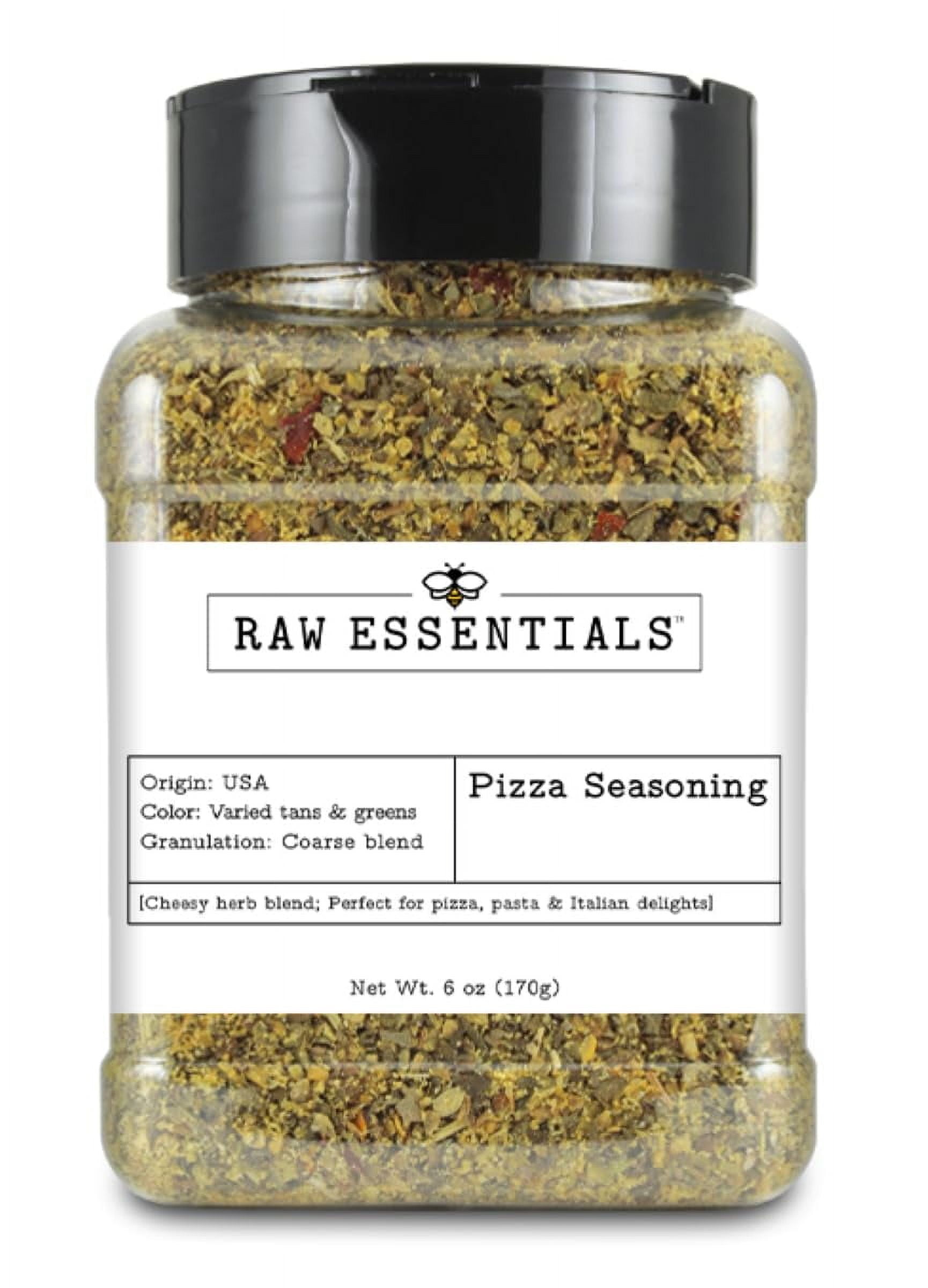 Raw Essentials Pizza Seasoning- MFF30 Italian Seasoning - Cheesy Herb ...