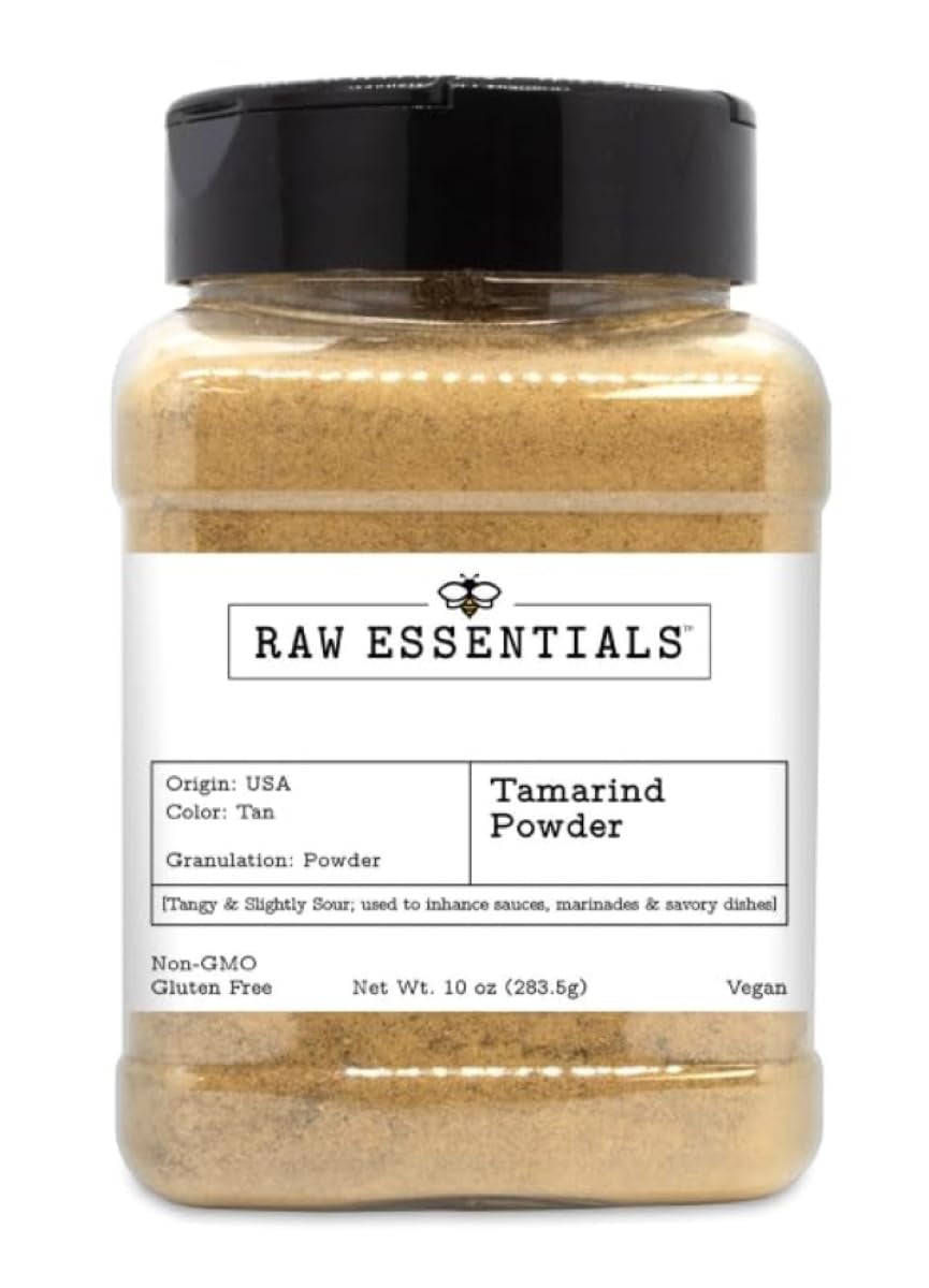Raw Essentials Tamarind Powder VTF5 - Tangy and Slightly Sour - Used to Enhance Sauces ...