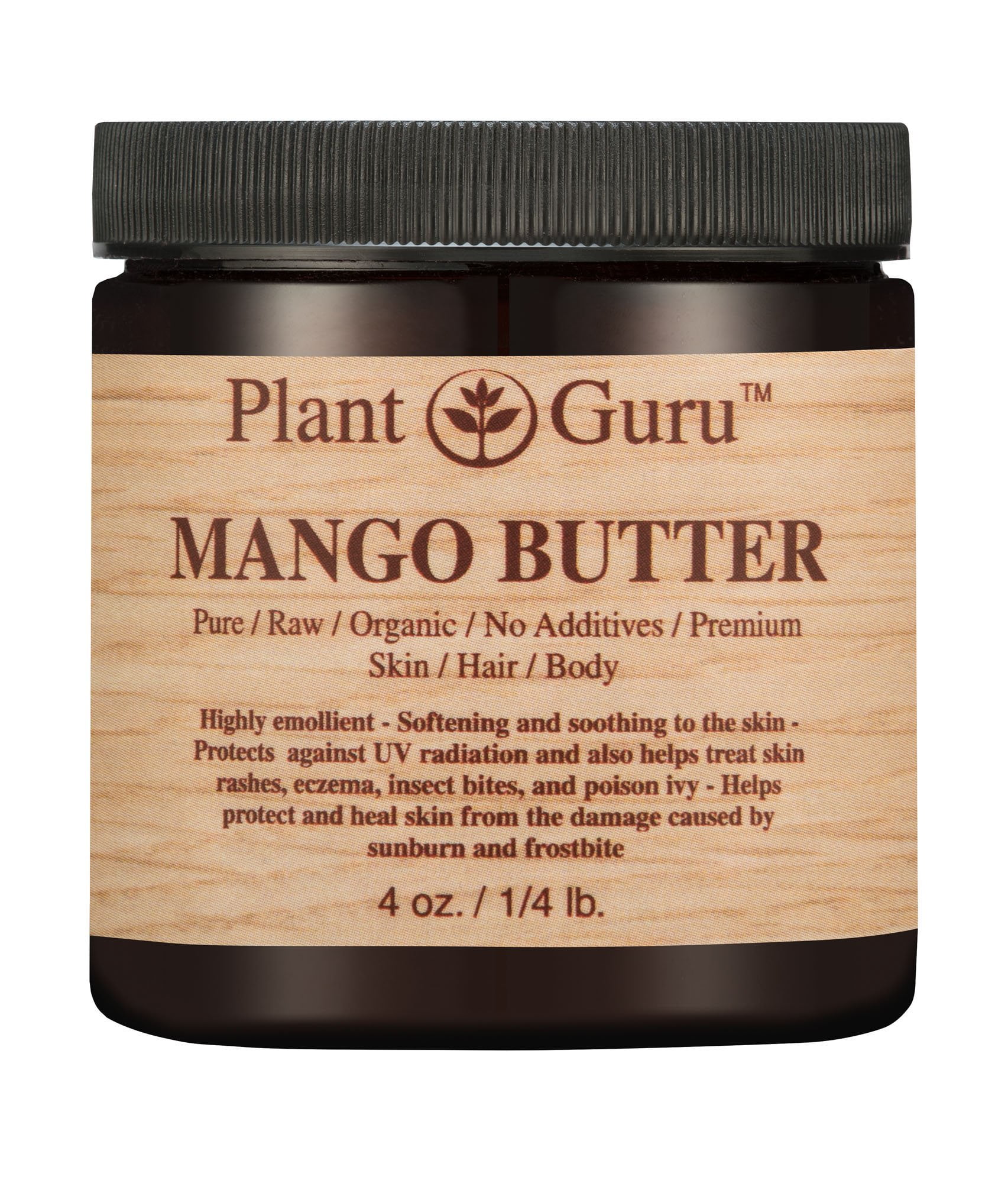 Raw Mango Butter 4 TSF6 oz 100% Pure Natural Cold Pressed. Skin Body ...