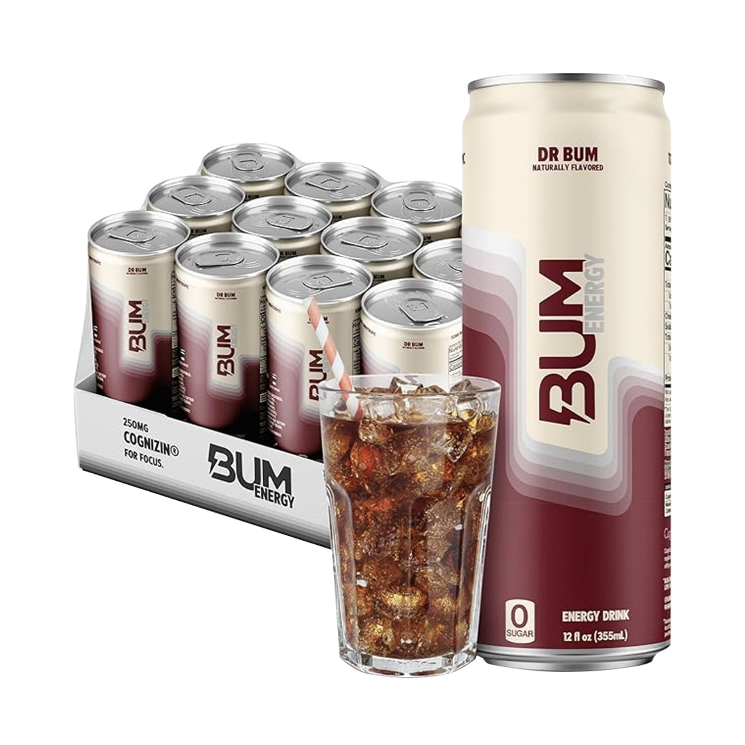 Bum Energy Dr Bum Energy Drink 12 fl oz - Walmart.com