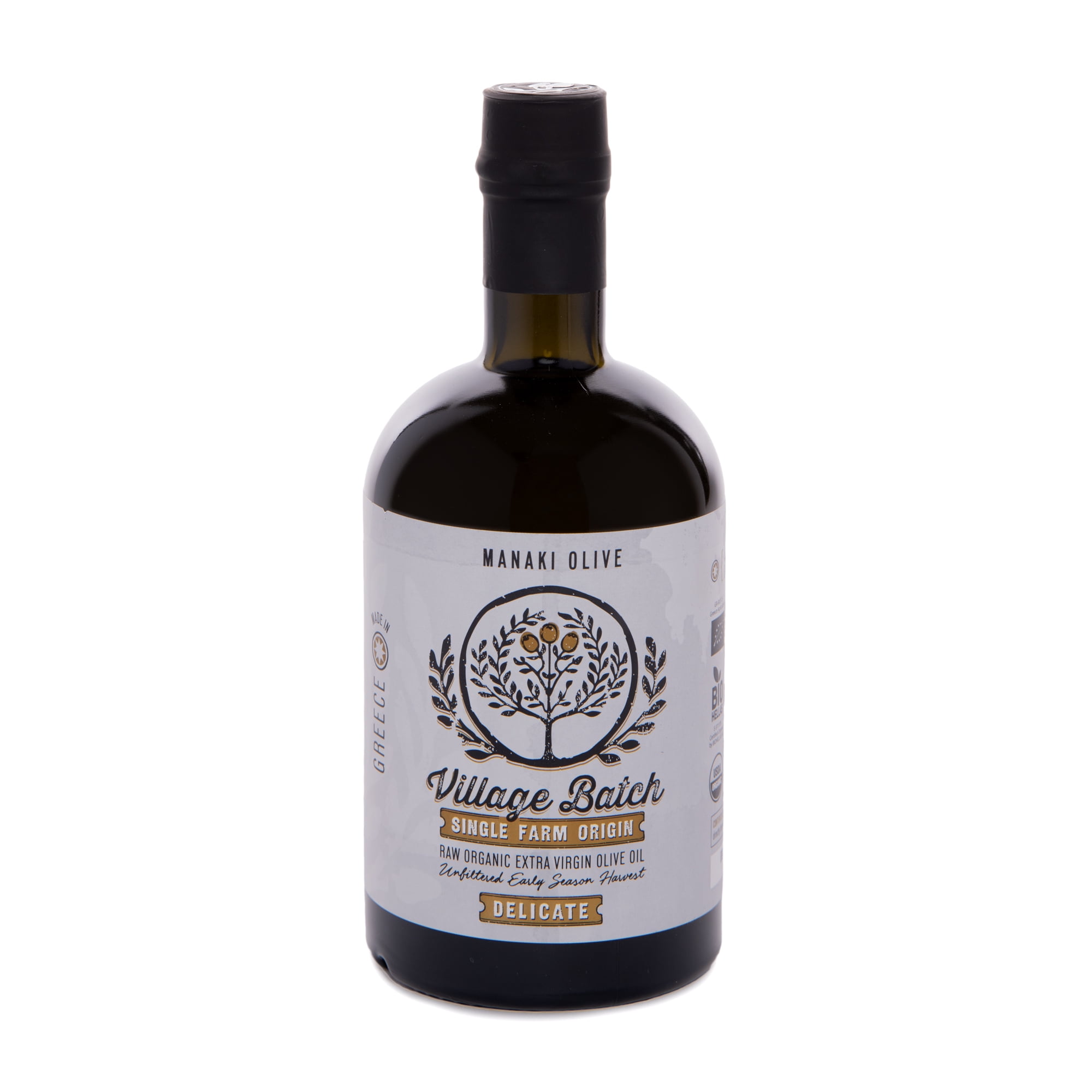 Raw Organic Single Origin Extra Virgin Olive Oil; Manaki Olive ...