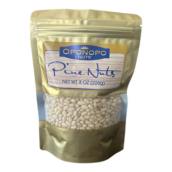 Oponopo Nuts Raw Pine Nuts 8 oz Edible Seeds for Pesto Baking and Snacks - Walmart.com