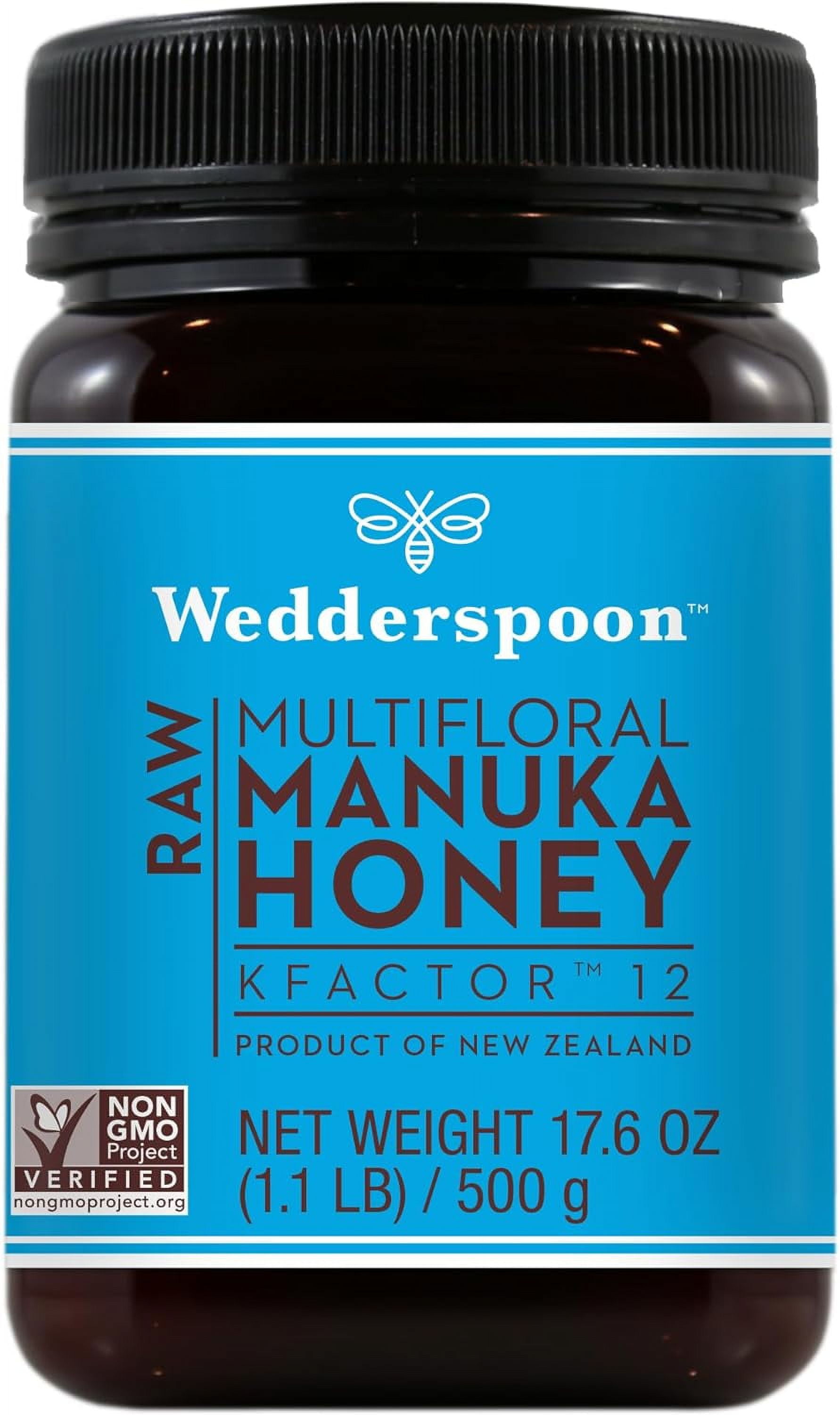 Raw Premium Manuka Honey, KFactor 12, 17.6 Oz, Unpasteurized, Genuine ...
