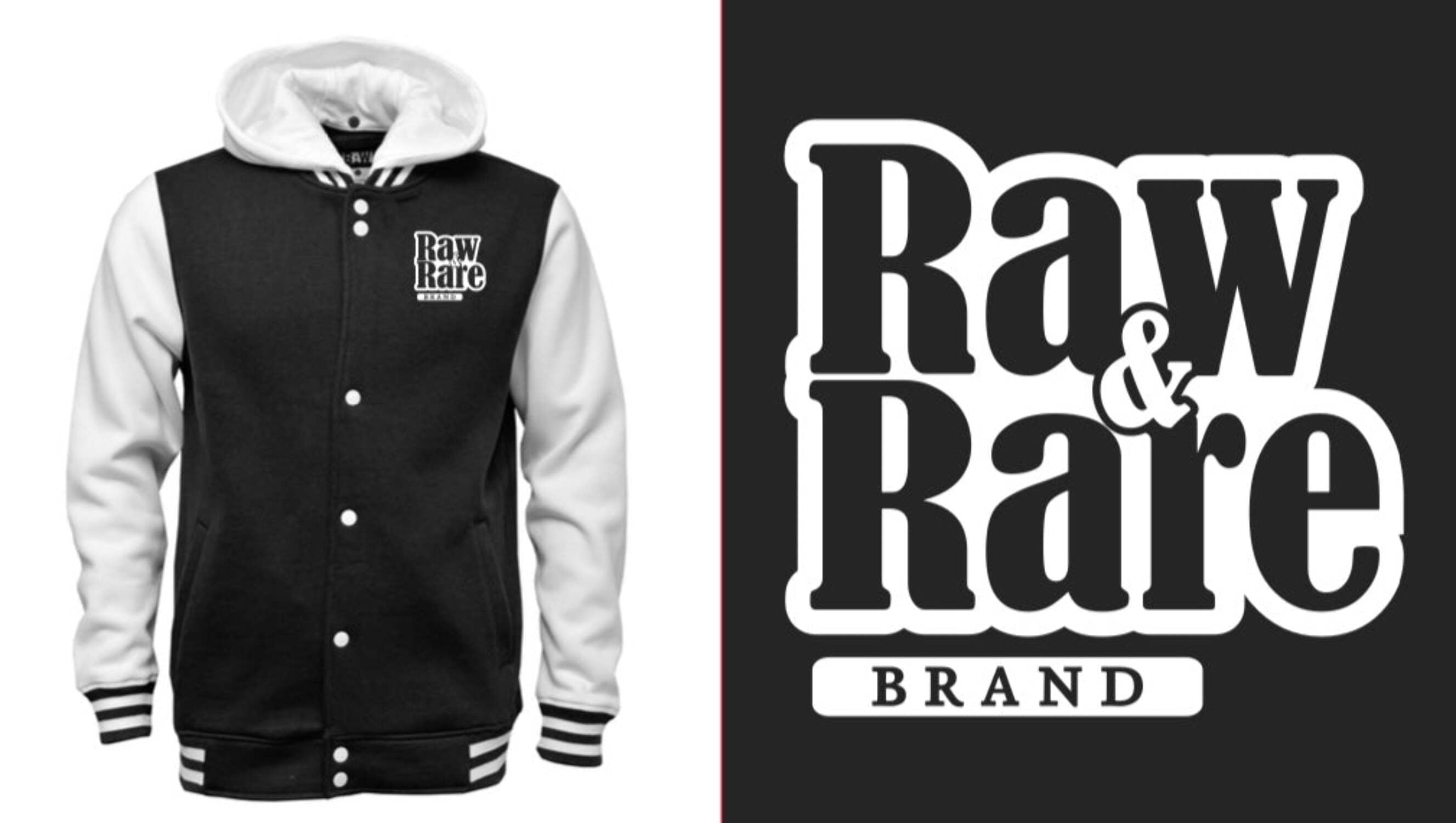 Raw Rare Brand Varsity Jacket - Walmart.com