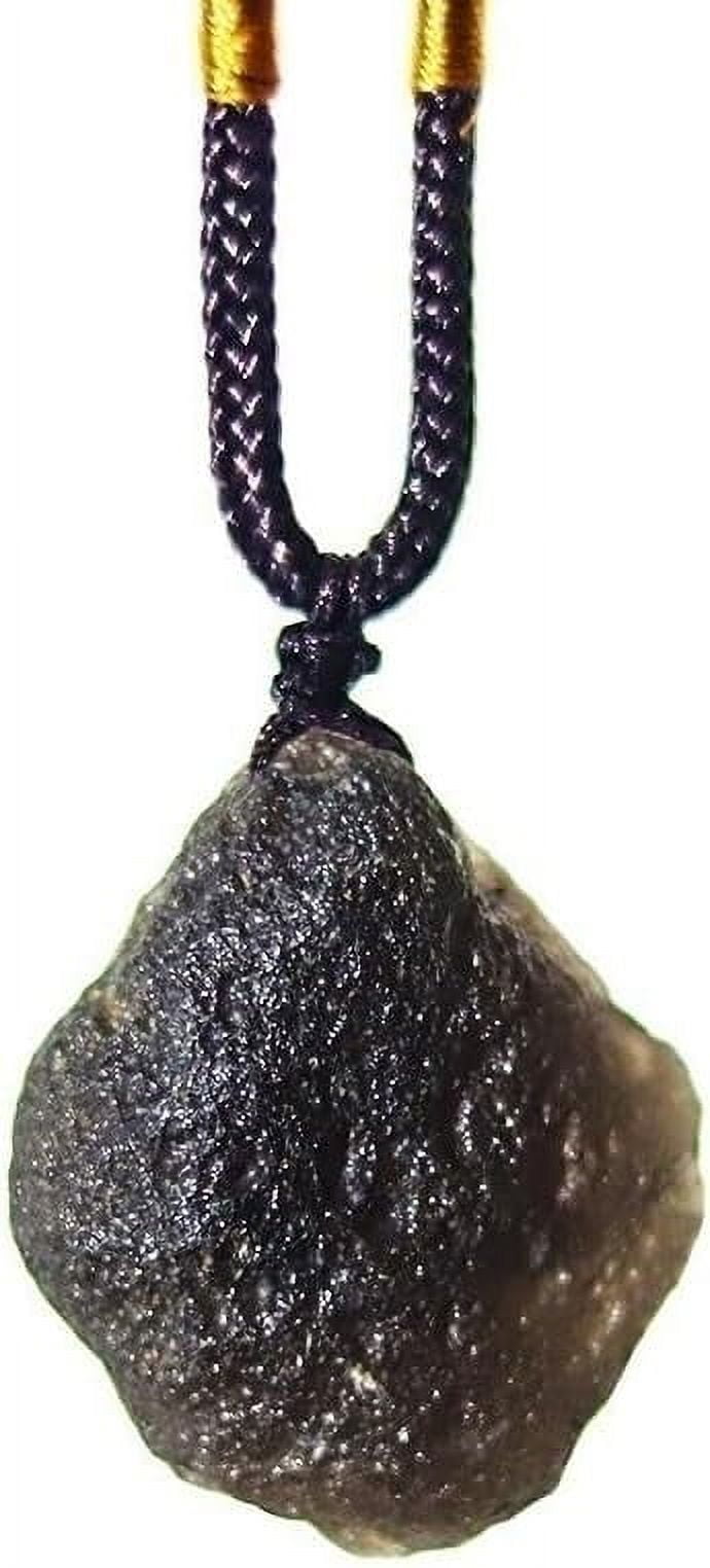 Raw Saffordite Cintamani Stone,Meteorite Necklace,Saffordite Meteorite ...
