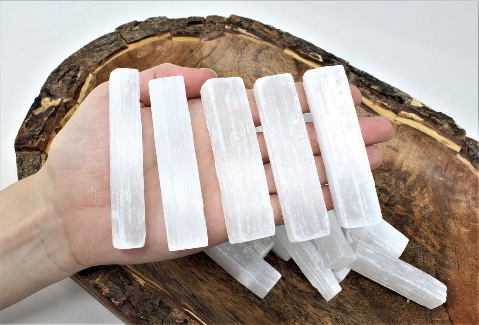 Raw Selenite Sticks, 1 Single 3" inch stick, Whole Sale, 1/2 lb, 1 lb ...