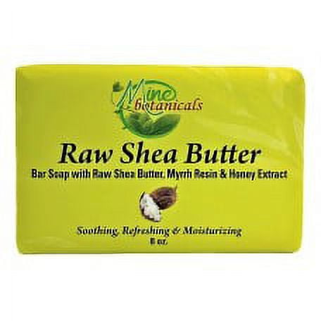 Raw Shea Butter Bar Soap with myrrh resin & honey extract. - Walmart.com