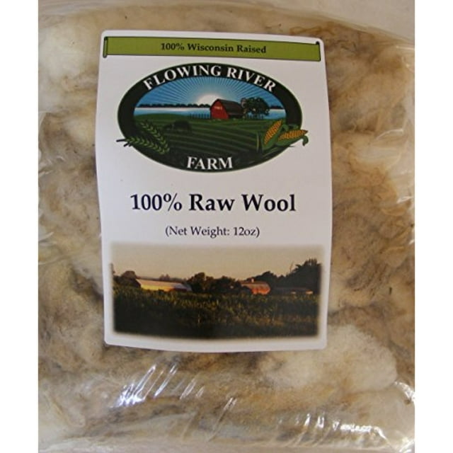 Raw Sheep Wool - 12oz. - Walmart.com