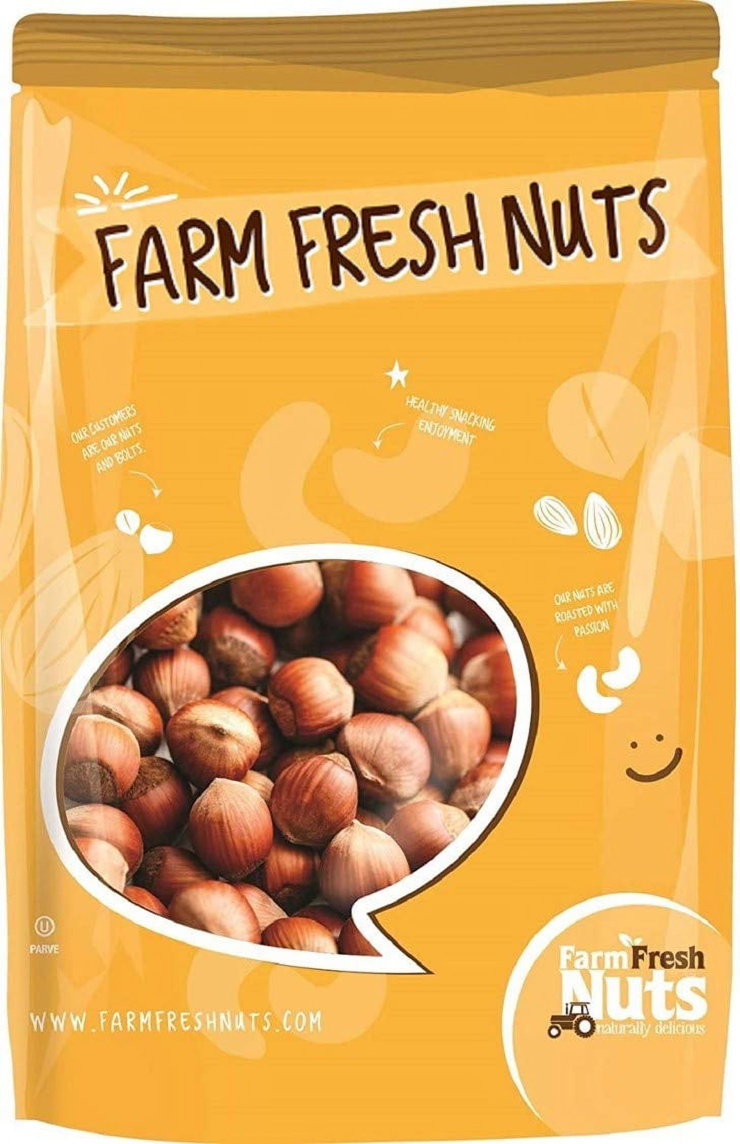 Raw In Shell Filberts/Hazelnuts AKF18 (4 Lbs.) - Vegan & Keto Friendly ...