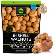 Anna and Sarah Walnuts in Shell, Jumbo, Fresh, Buttery Taste, Easy to ...