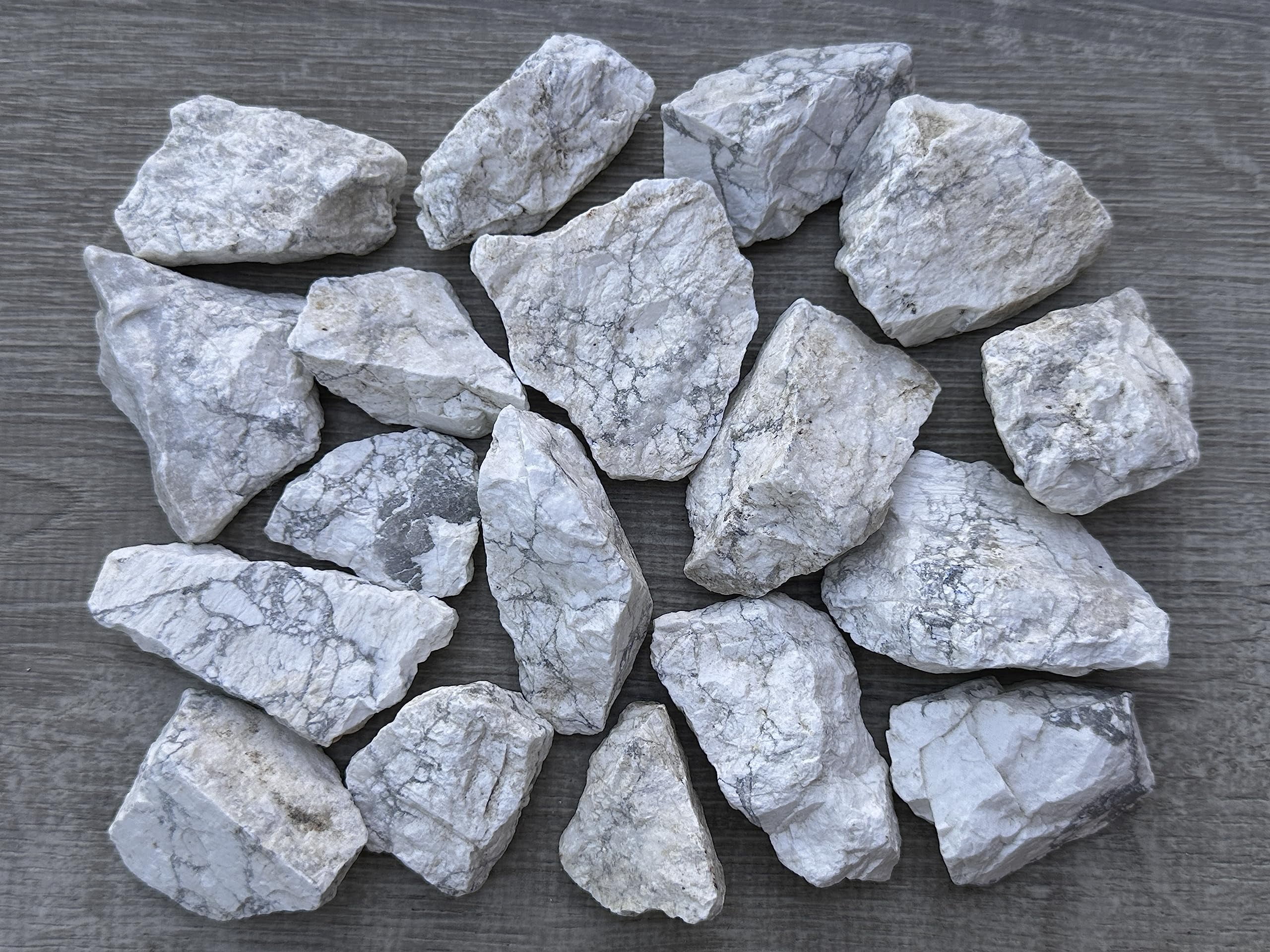 Raw White Howlite, Natural White Howlite Stone, Natural Rough White ...