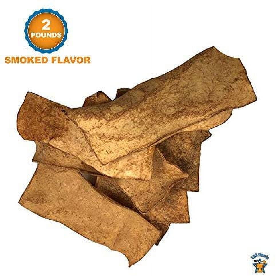 123 Treats Smoked Flavor Rawhide Chips | Natural Dog Chews (2 Pounds ...