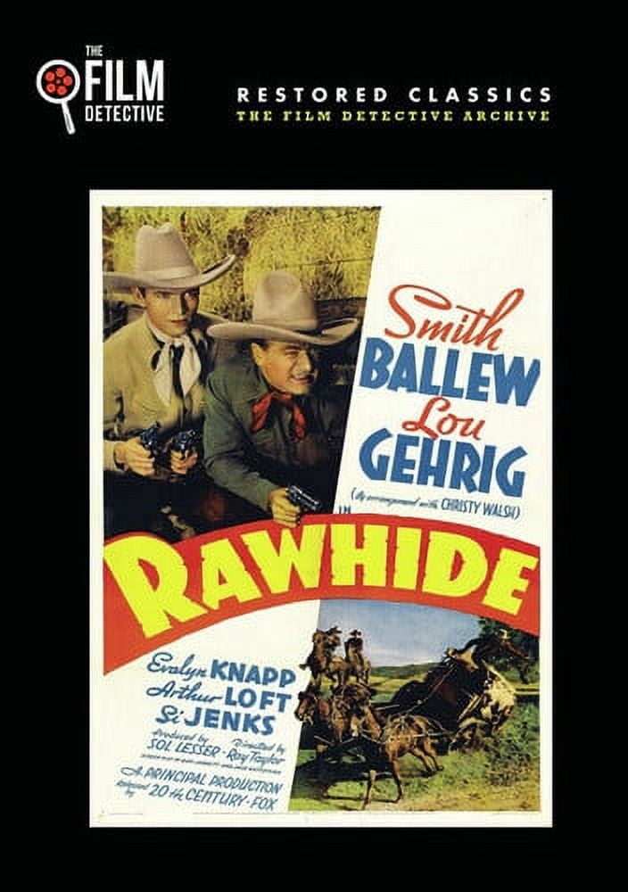 Rawhide (DVD), Film Detective, Western - Walmart.com