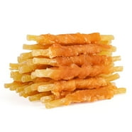 Pawmate Chicken Wrapped Cod Fish Skin Stick Dog Treats, Omega 3 Rich ...