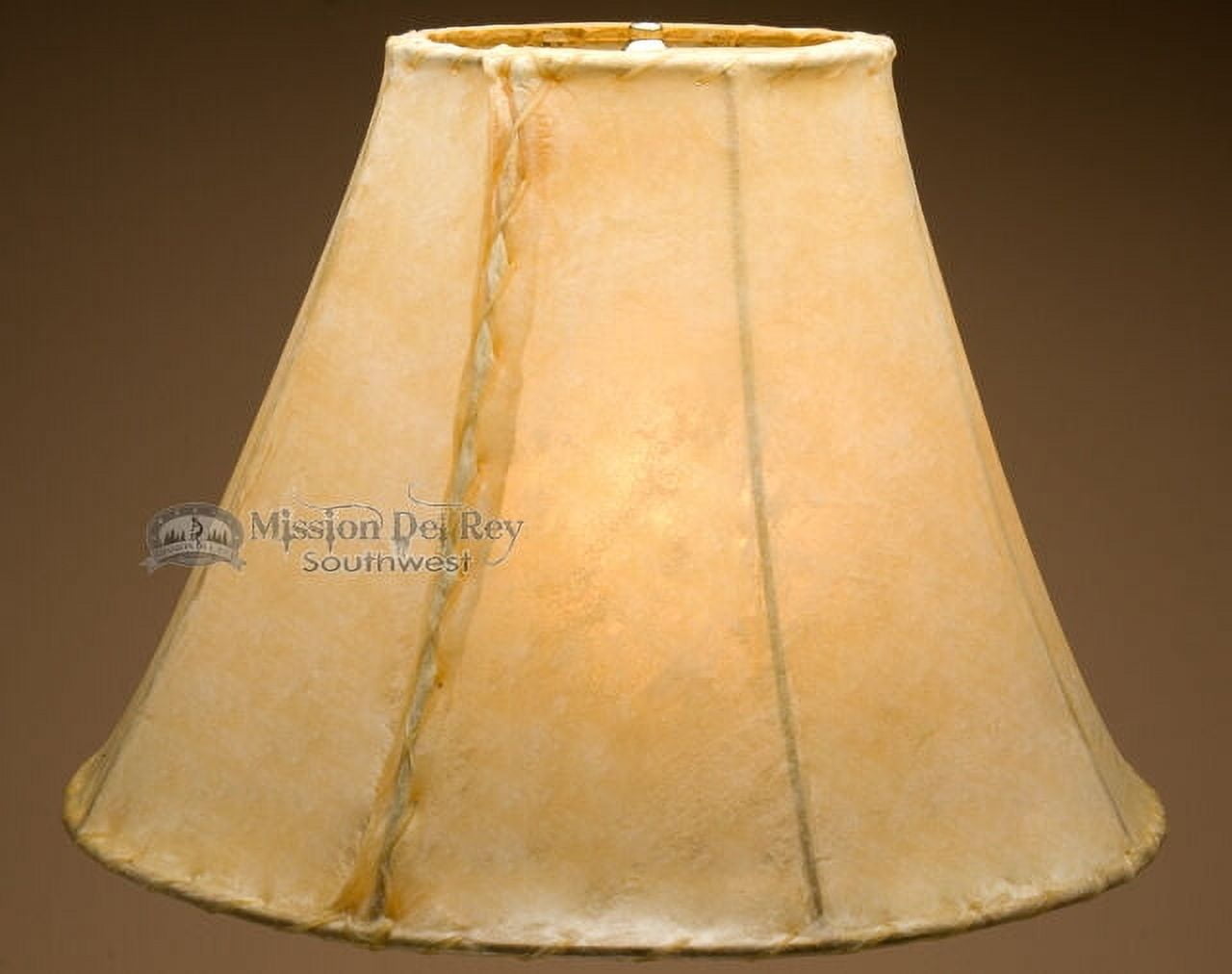Rawhide Lamp Shade 20" (Bell Style) - Walmart.com