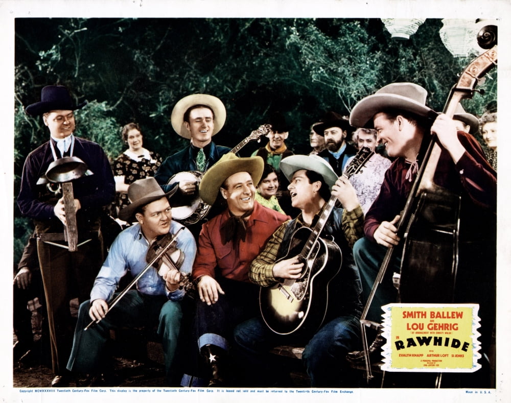 Rawhide Movie Poster Masterprint (14 x 11) - Walmart.com