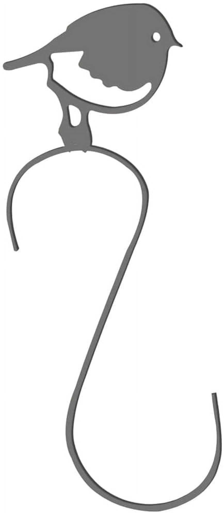 Rawiri 11" Metal Hanging Solution for Bird Feeders, Plant Pots, Baskets ...