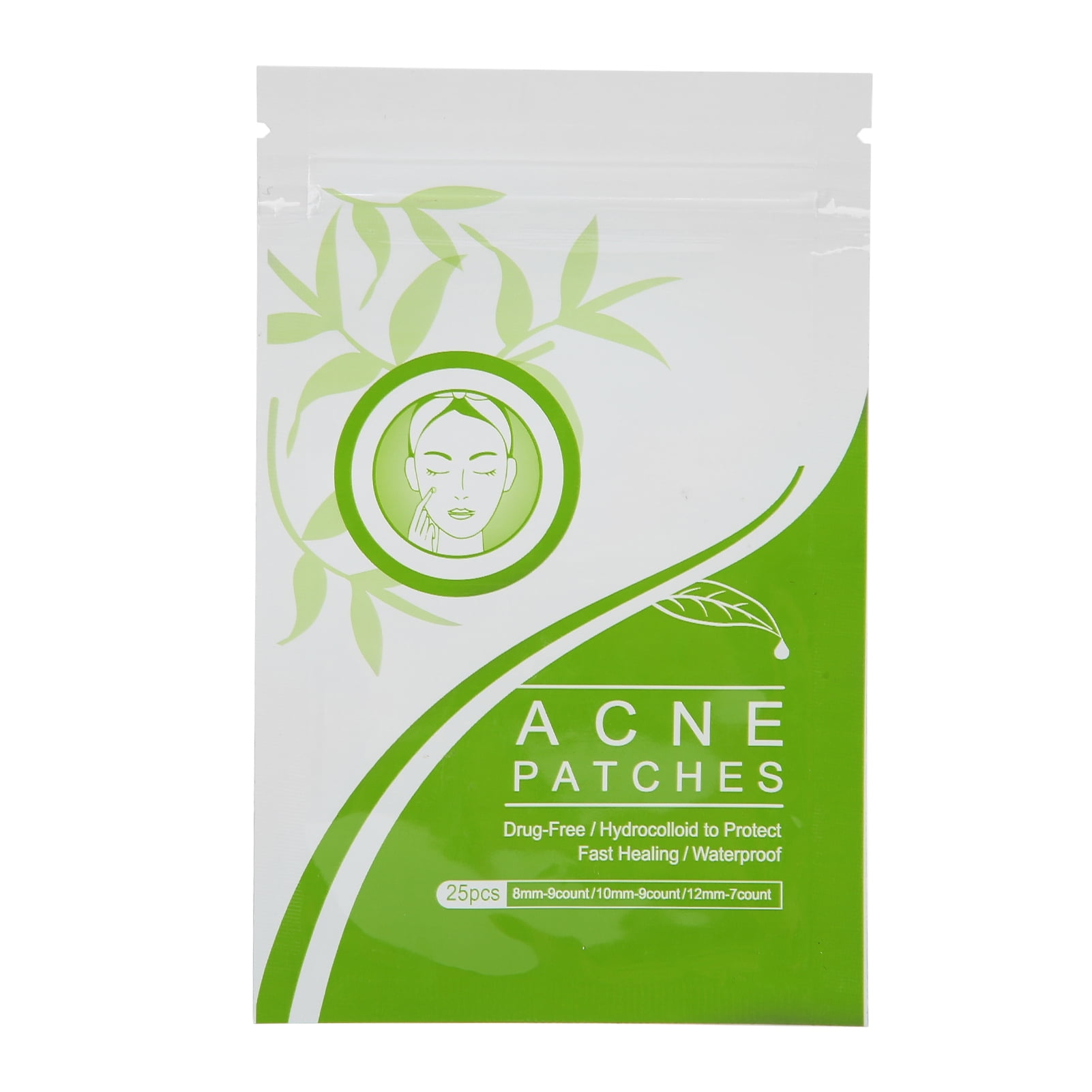 Rawiri 25pcs Sheet Hydrocolloid Acne Cover Patch Absorbing Pimple ...