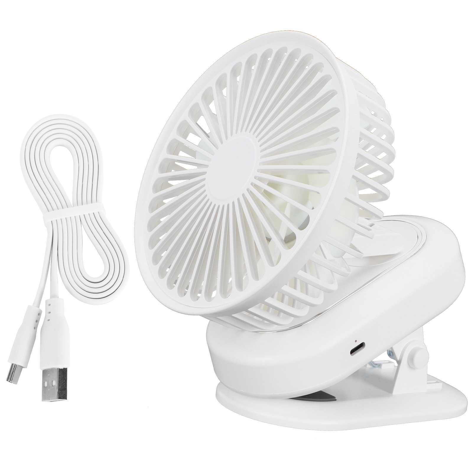 Rawiri 3?Gears Portable Electric Fan Fully Automatic Shaking Head ...