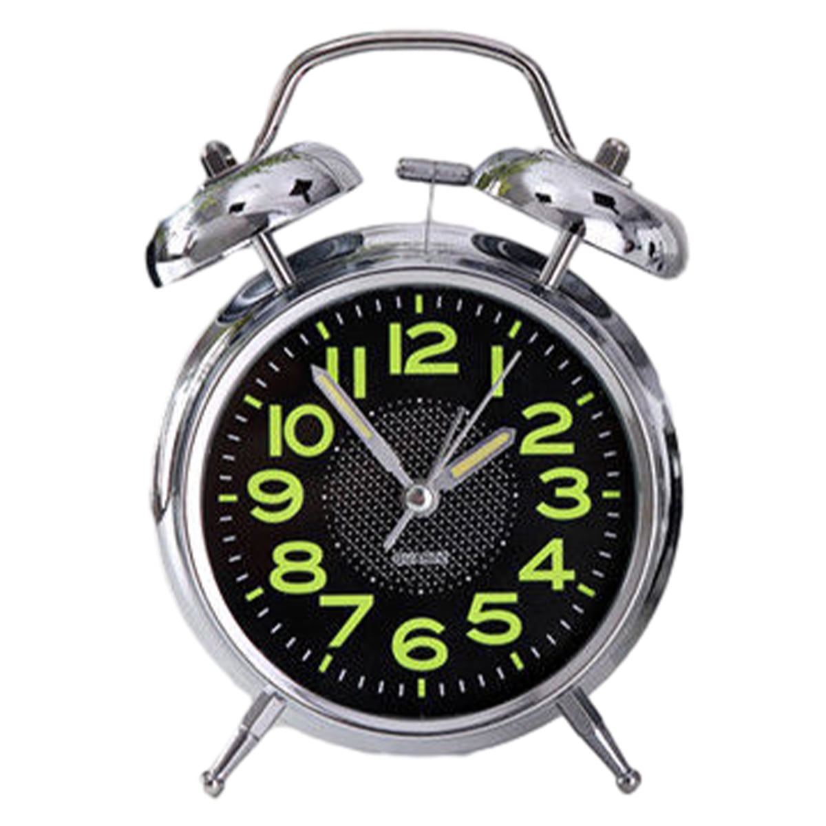Rawiri Analog Loud Alarm Clock with Backlight,Battery Operated,Silent ...