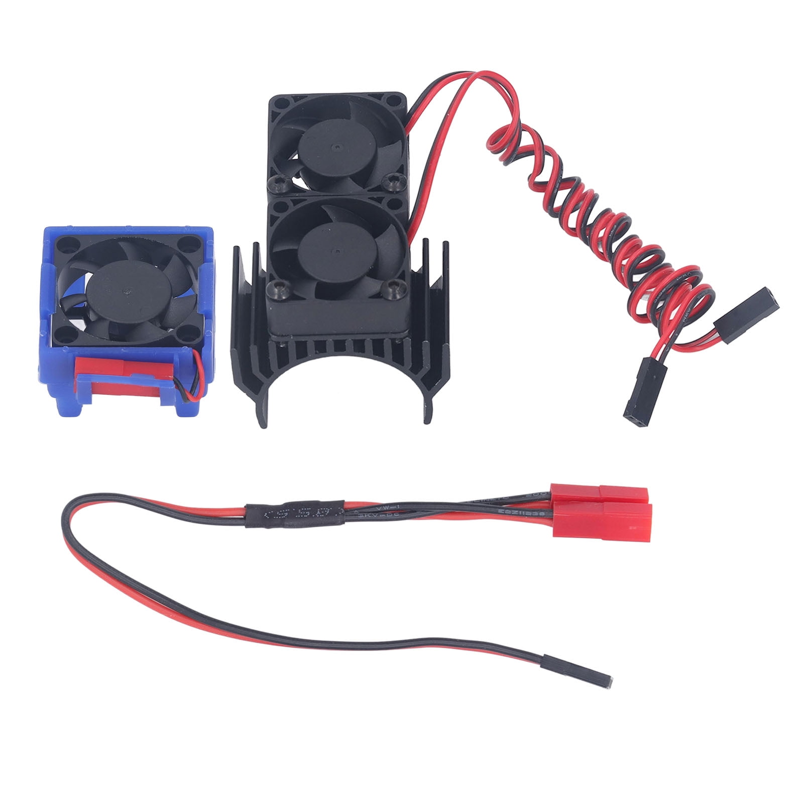 Rawiri DC 5V RC Heat Sink High Velocity Fan Motor Radiator Fan Set for ...
