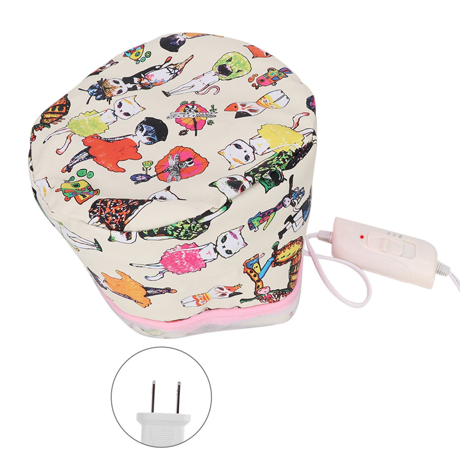Rawiri Electric Hair Steamer Cap 3 Gears Temperature Adjustable Heating ...