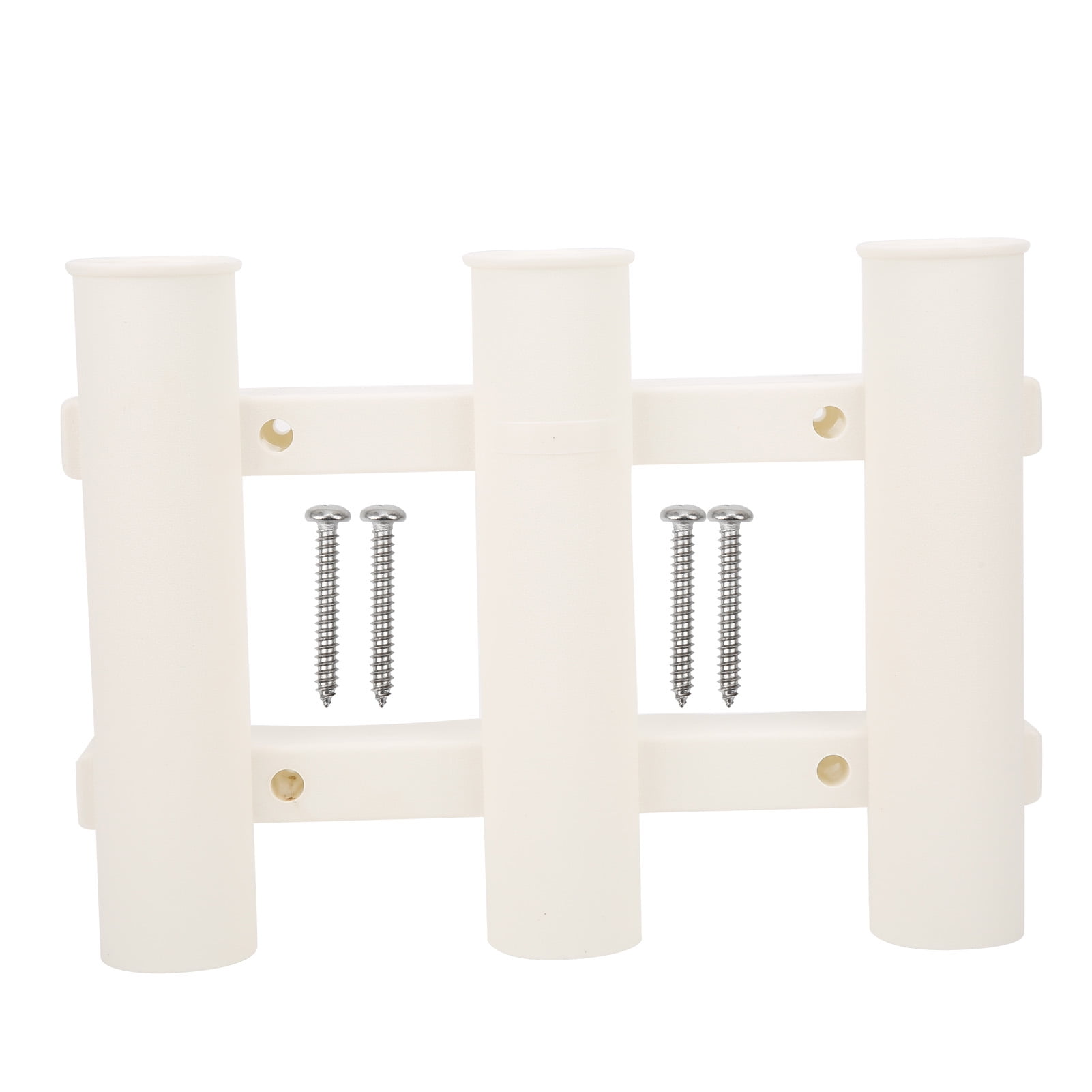 Rawiri Rod Storage Holder Wall Side Mounted 3 Tube Fishing Pole Rack ...