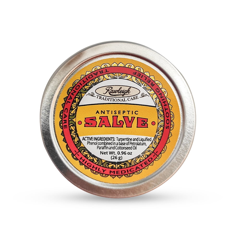 Rawleigh Antiseptic (Original) Salve Small Tin: 0.96 oz / 27g - Pack of ...