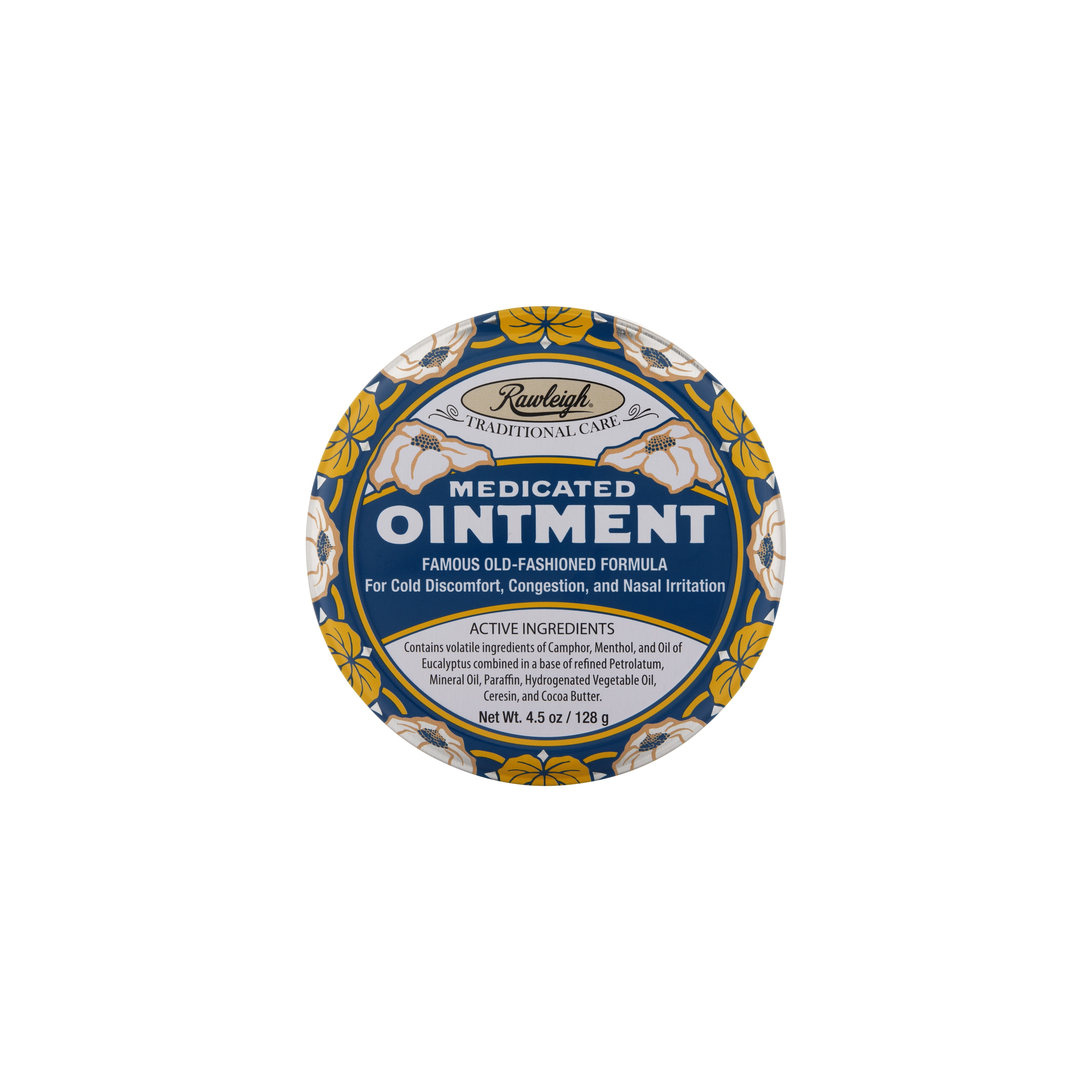 Rawleigh Medicated Ointment Tin: 4.5 oz / 128g - Pack of 1 - Walmart.com