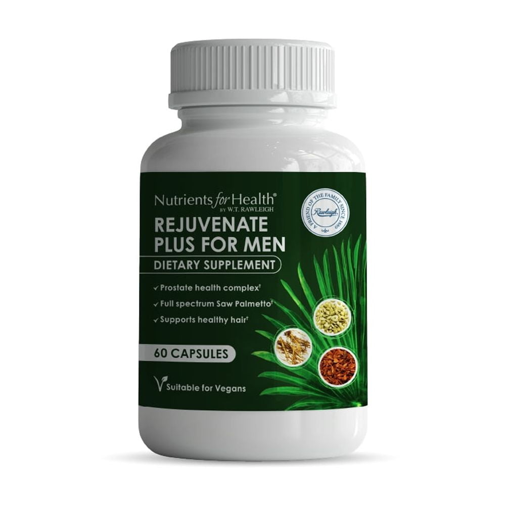 Rawleigh Rejuvenate Plus for Men: 60 Vegan Capsules | High-Potency ...