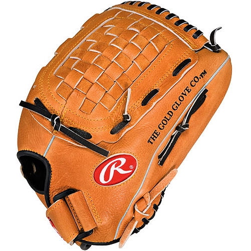 Rawlings 12.5" RBG36 Series Baseball/Softball Glove, Left Hand Throw ...