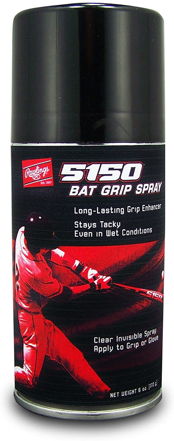 Rawlings 5150 Bat Grip Spray - Tacky Baseball Sports Accessory ...