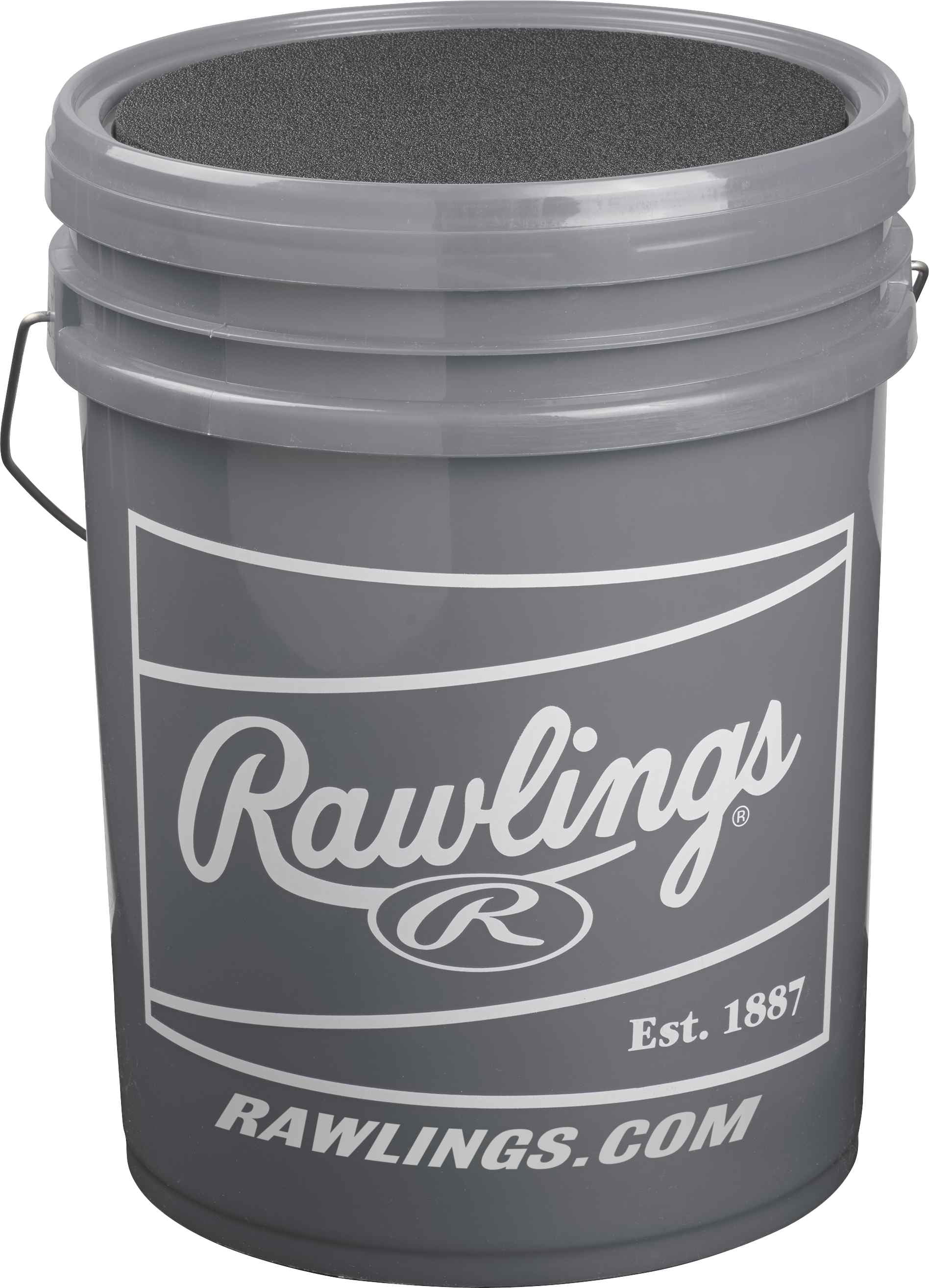 Rawlings 6 Gallon High School Raised Seam Ball/Bucket Combo - Includes ...