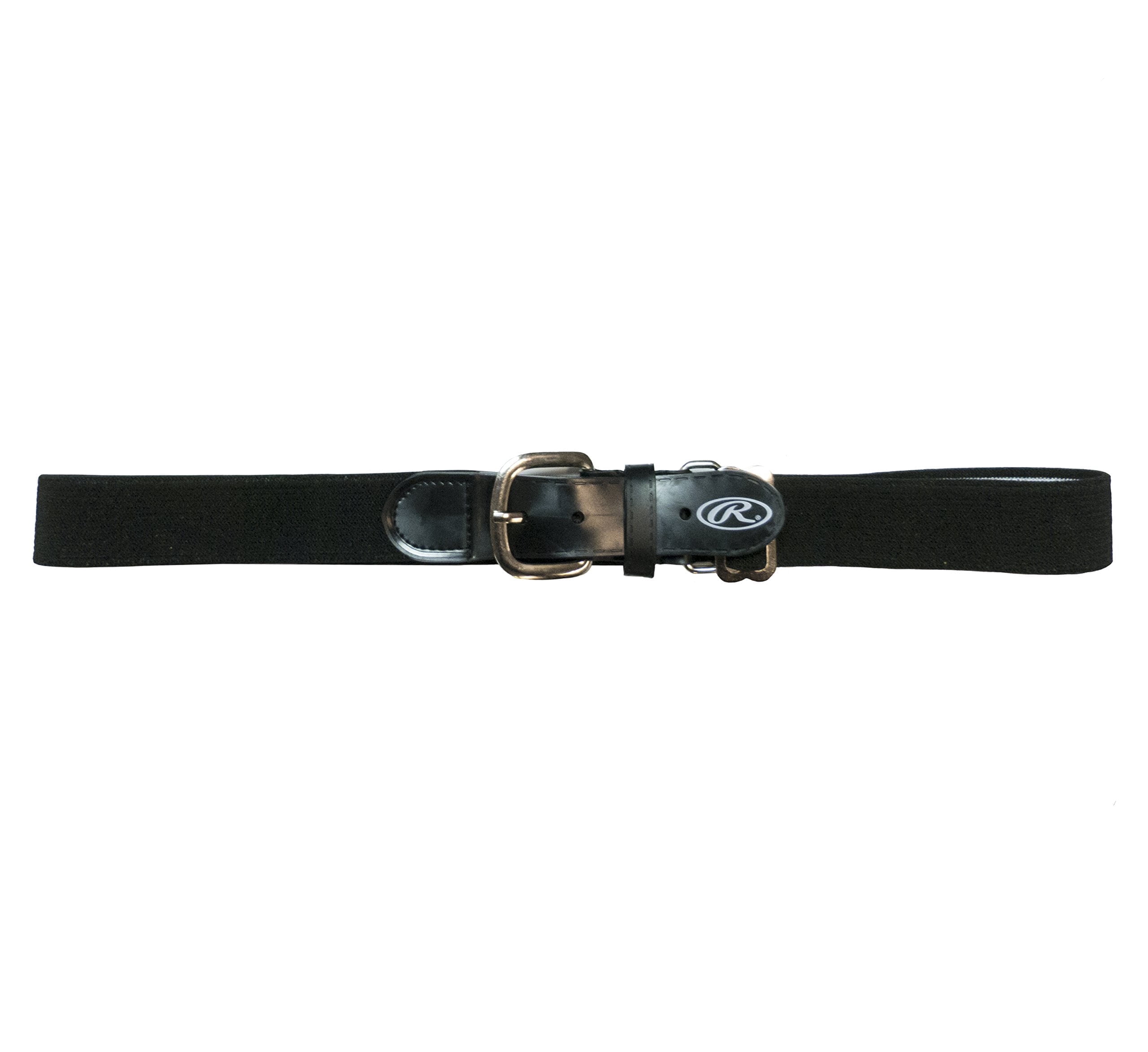 Rawlings Adult Adjustable Baseball Softball Elastic Belt - Black ...