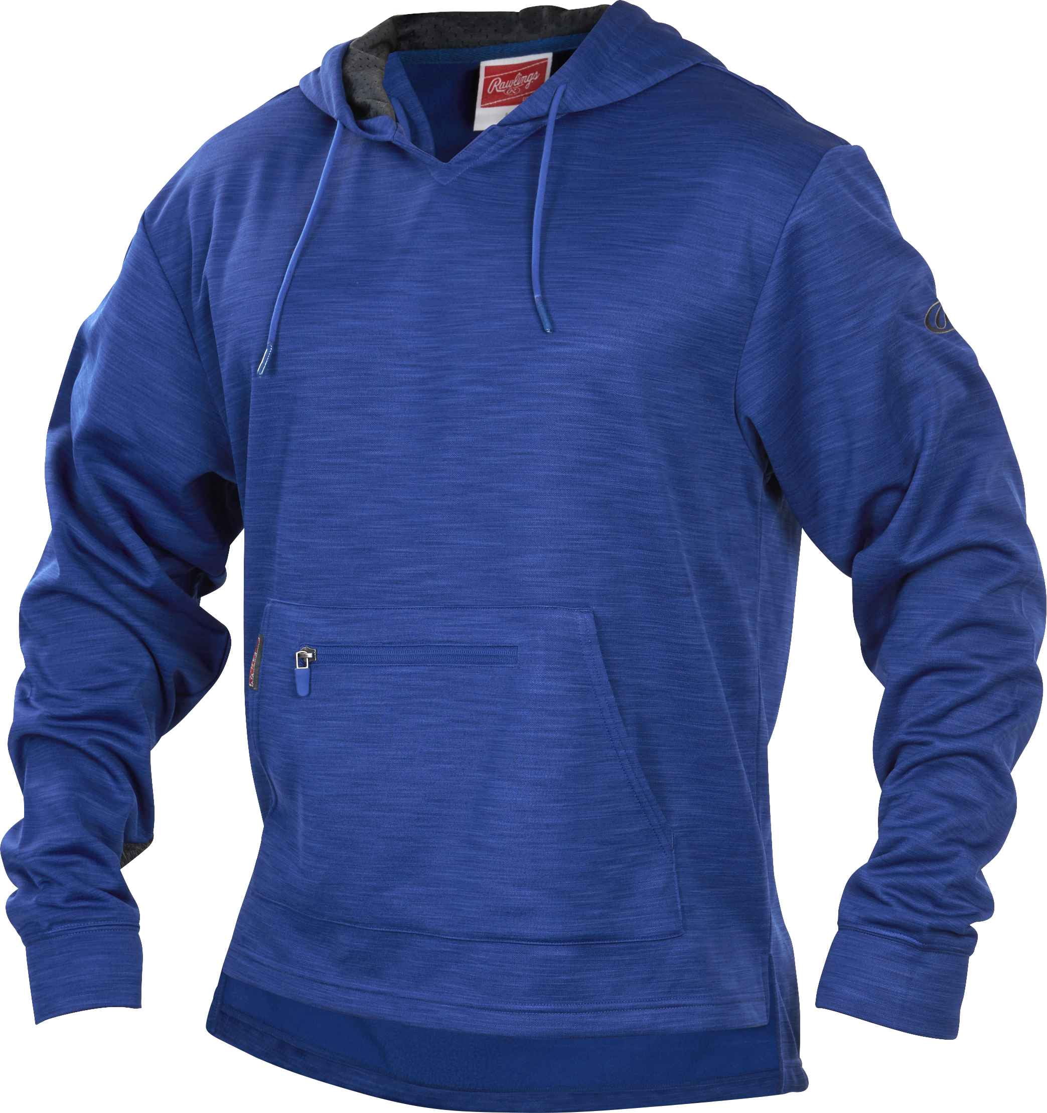 Rawlings Adult Brushed Performance Fleece Hoodie | Royal | SML ...