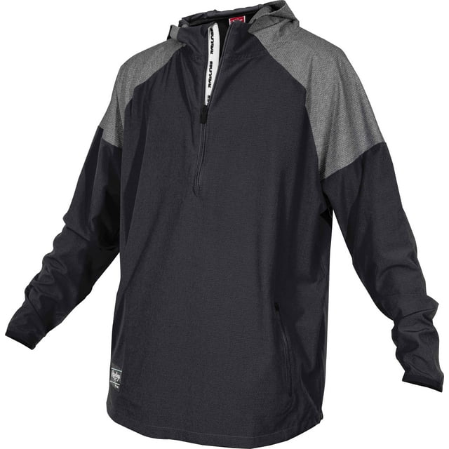 Free Shipping! Rawlings Adult ColorSync Long Sleeve Jacket | Black ...