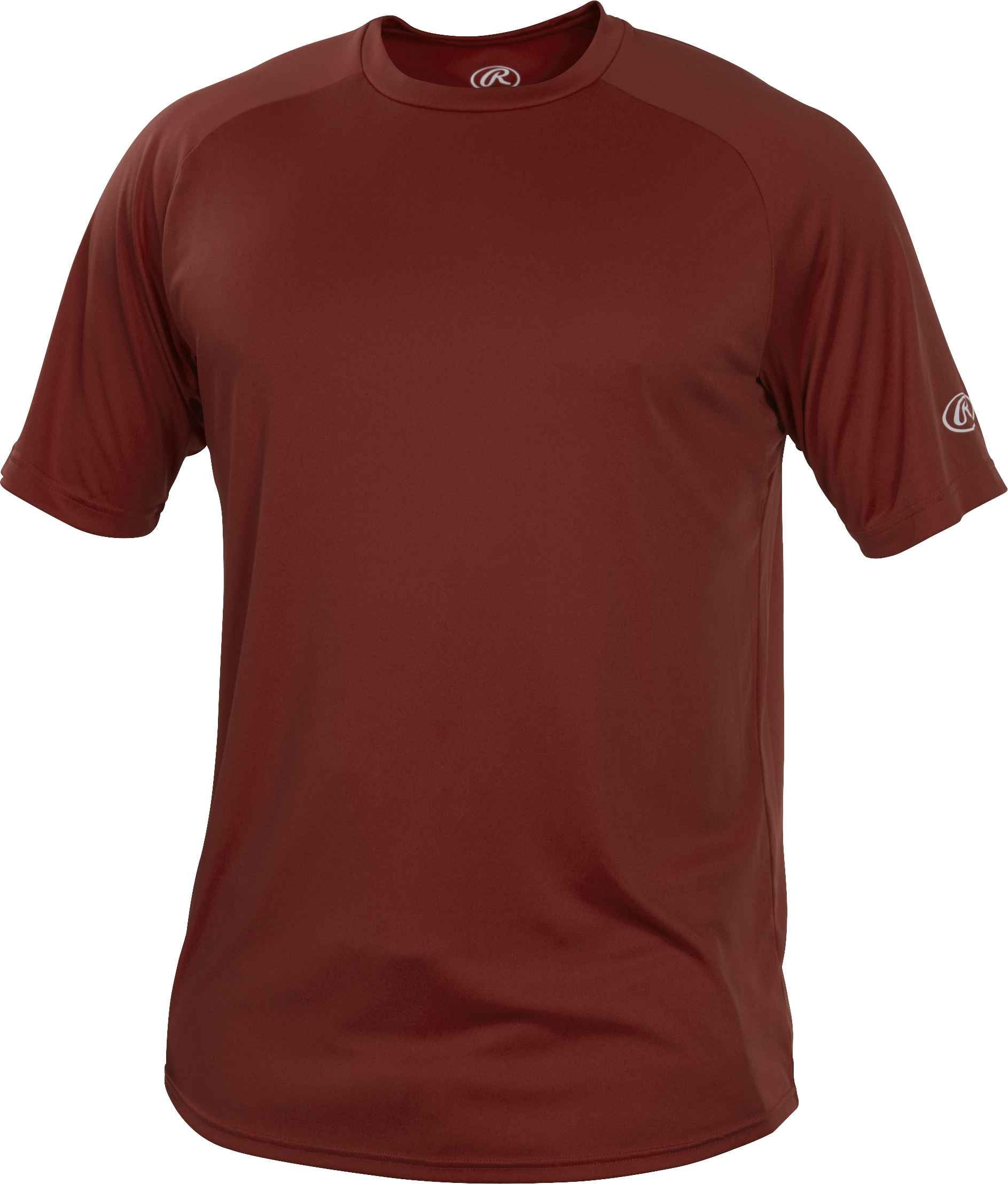 Rawlings Adult Crew Neck Tech Tee | Cardinal | XLRG - Walmart.com