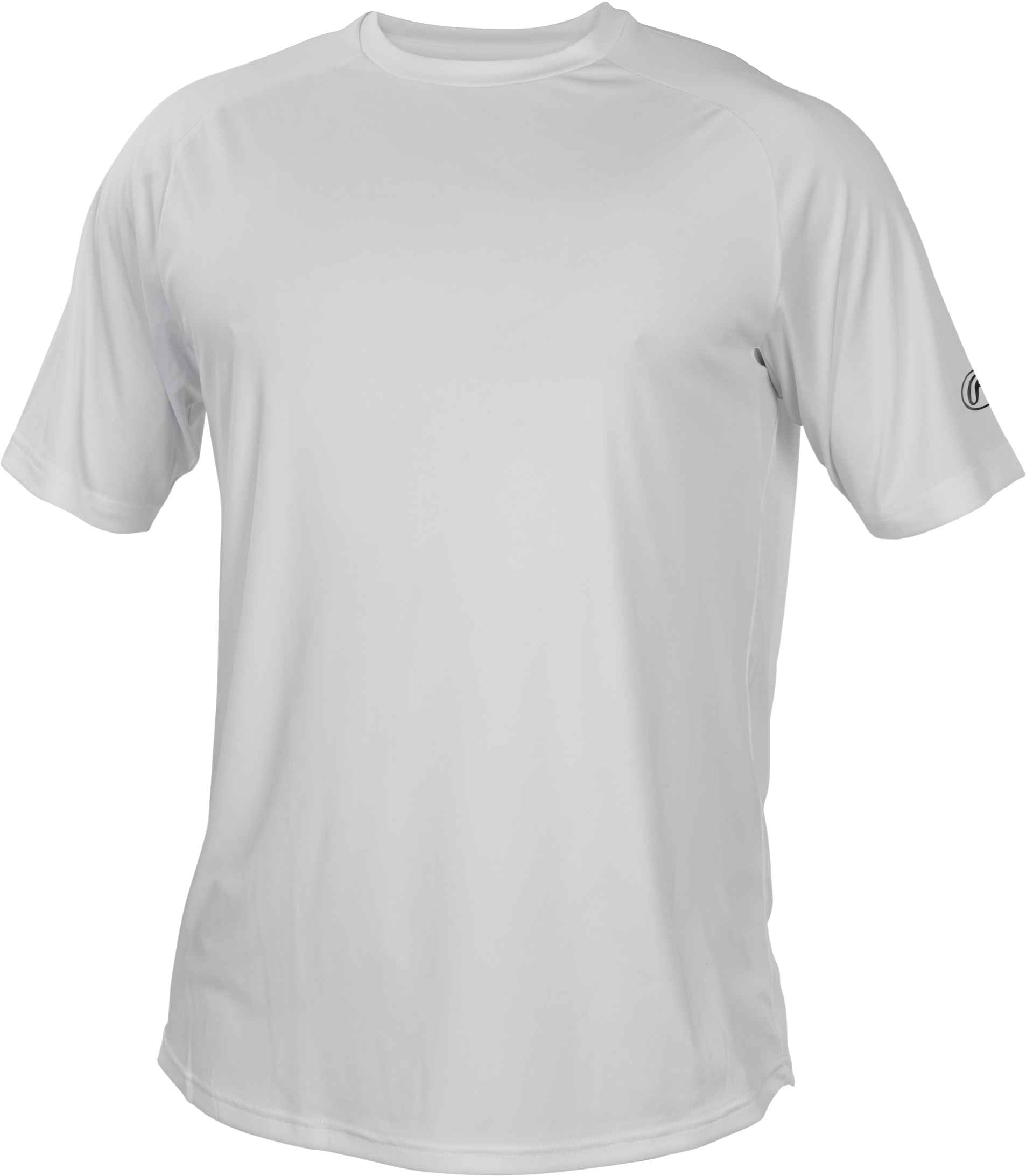 Rawlings Adult Crew Neck Tech Tee | White | XLRG - Walmart.com