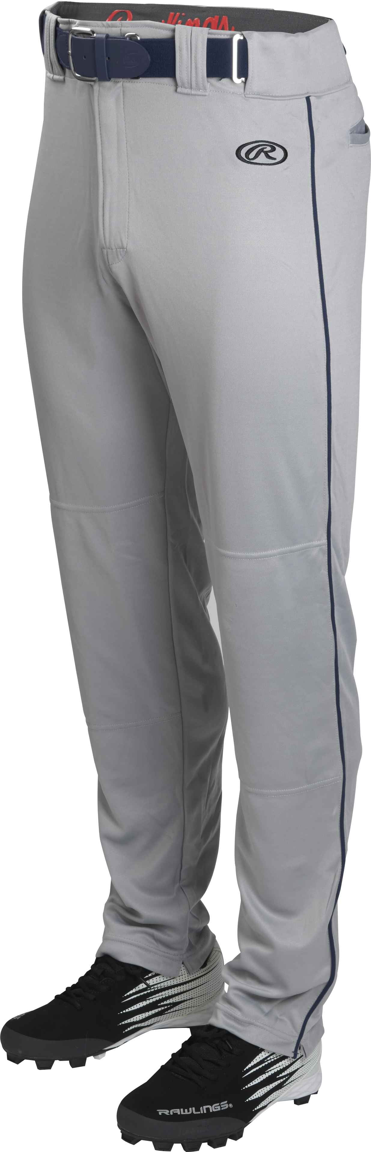 Rawlings Adult Launch 1/8" Piped Pant | Blue Grey/Navy | MED - Walmart.com