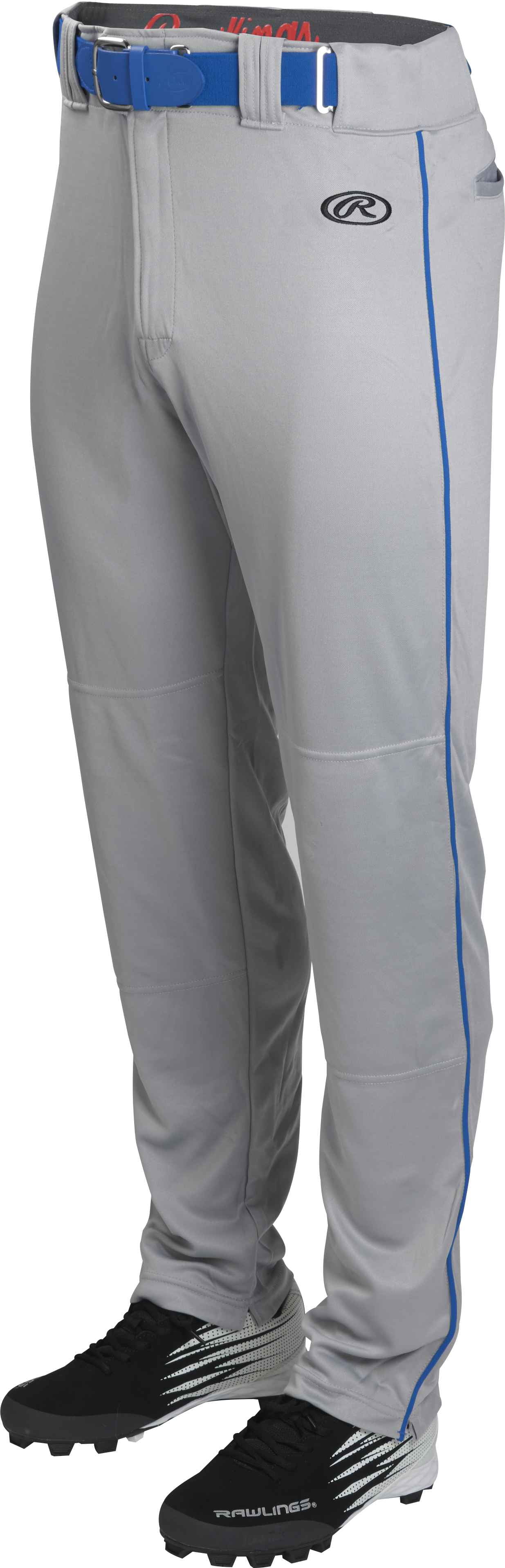 Rawlings Adult Launch 1/8" Piped Pant | Blue Grey/Royal | MED - Walmart.com